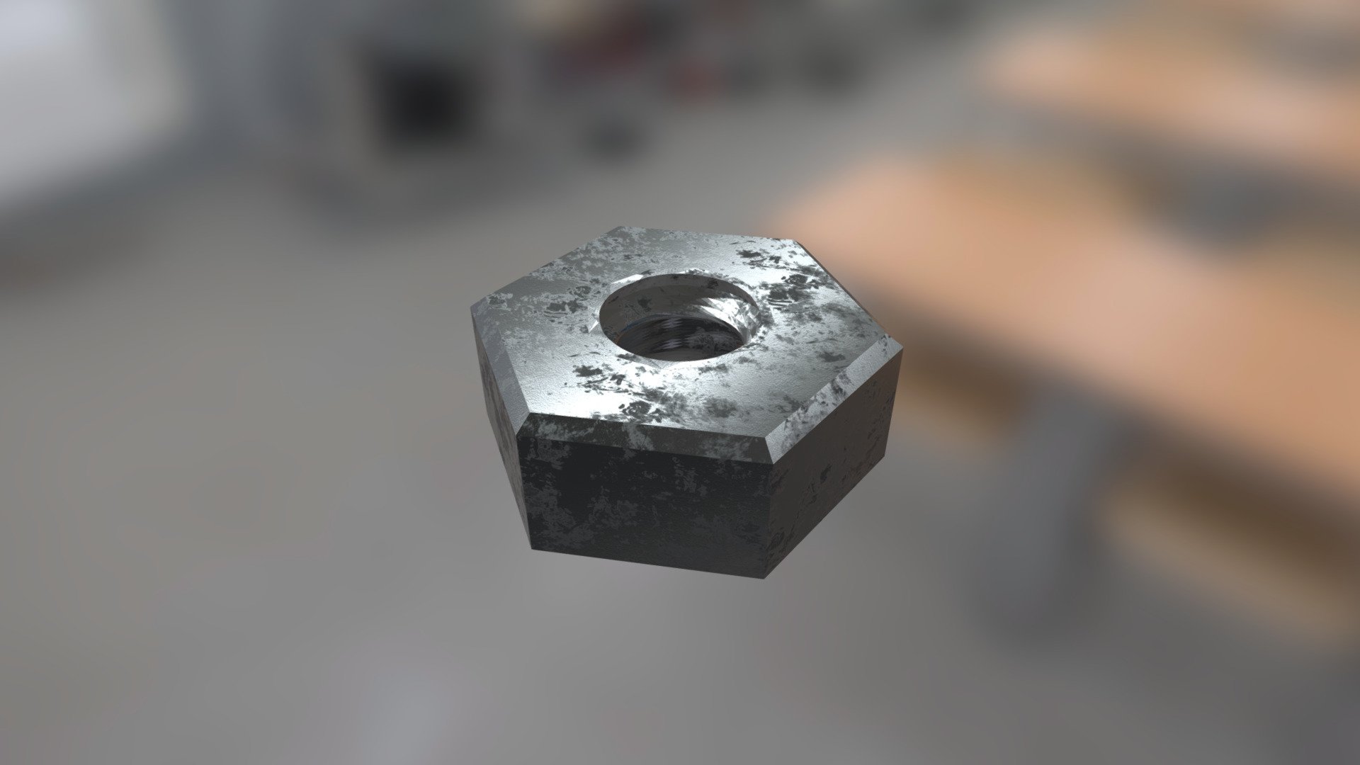 Nut - 3D model by SEBASTOPOWER [9c40d6e] - Sketchfab