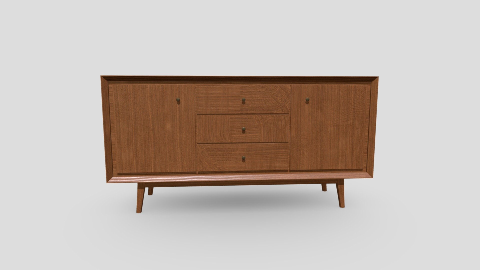 Side Board - 3D model by Poly9 (@poly9) [9c418a7] - Sketchfab