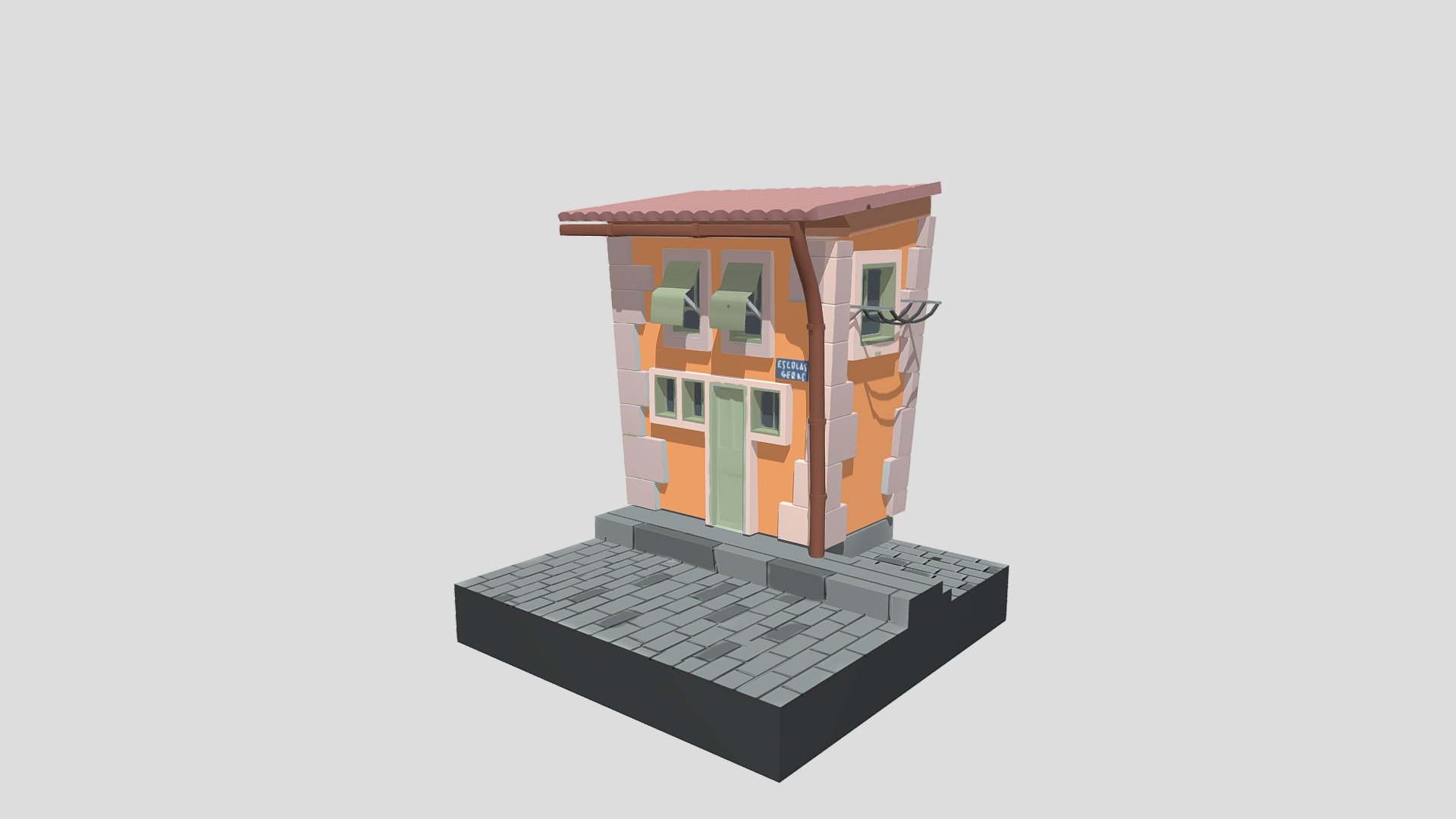 Game Environment - Download Free 3D model by armbva [9c427f4] - Sketchfab