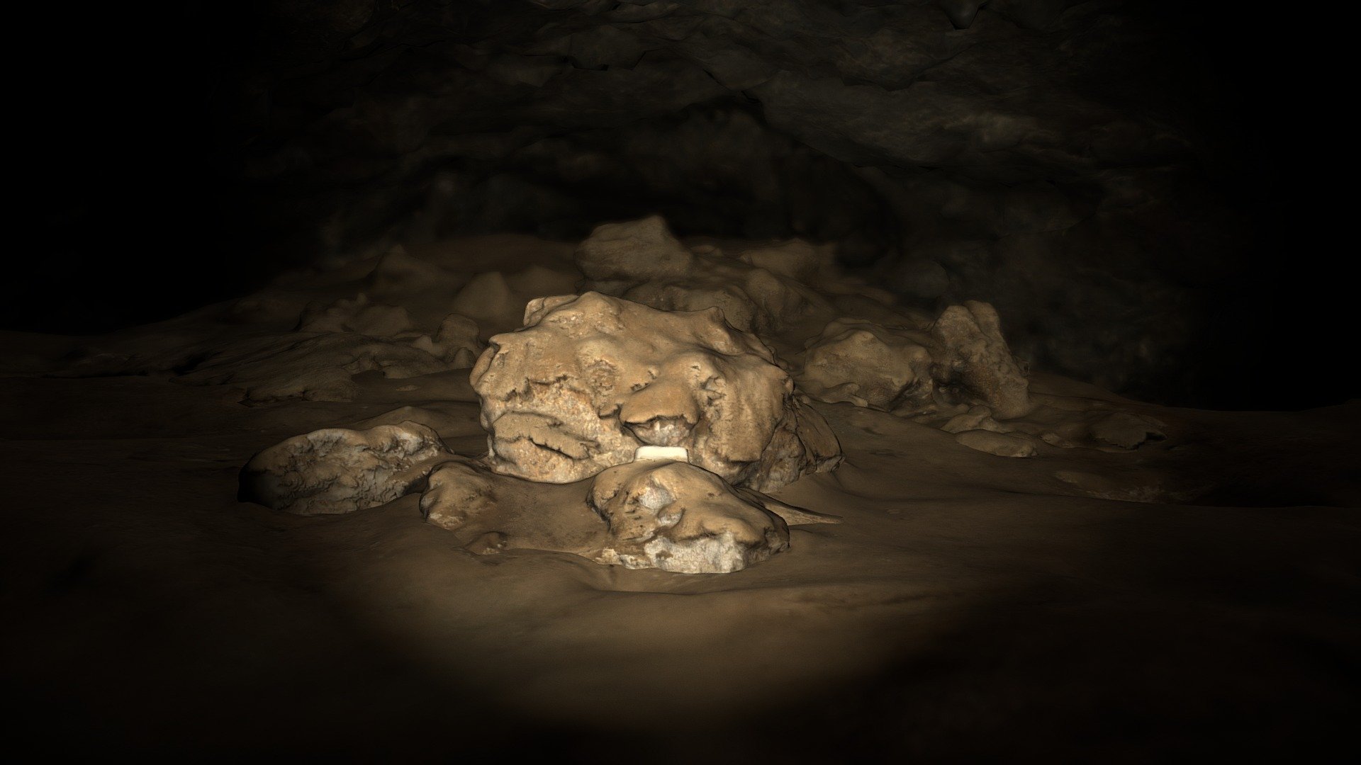 Hidden Cave Interior | Mobile Optimized Version - 3D model by atoneUNR ...