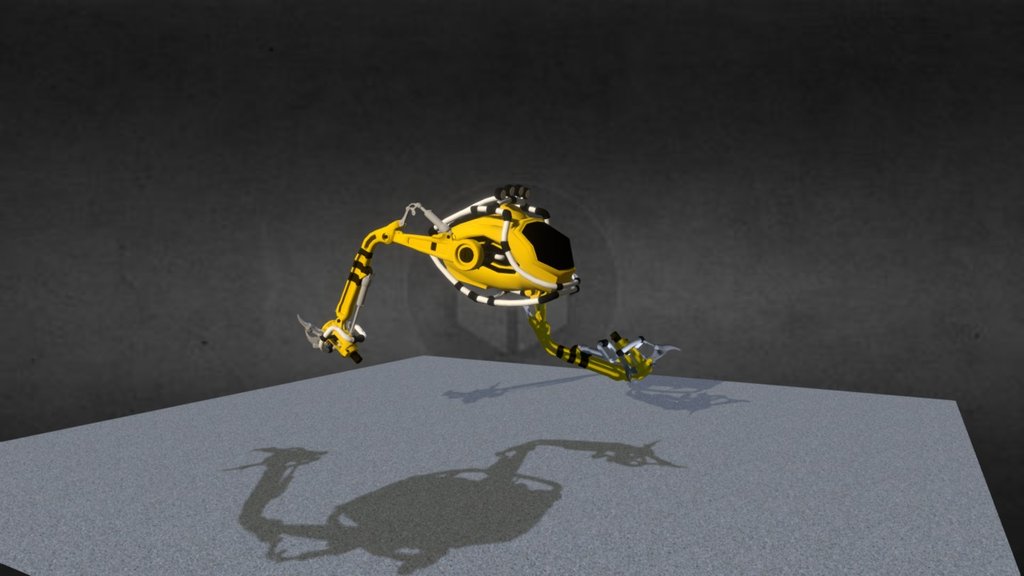 Worker Mech - 3D model by jintat87 [9c43bde] - Sketchfab