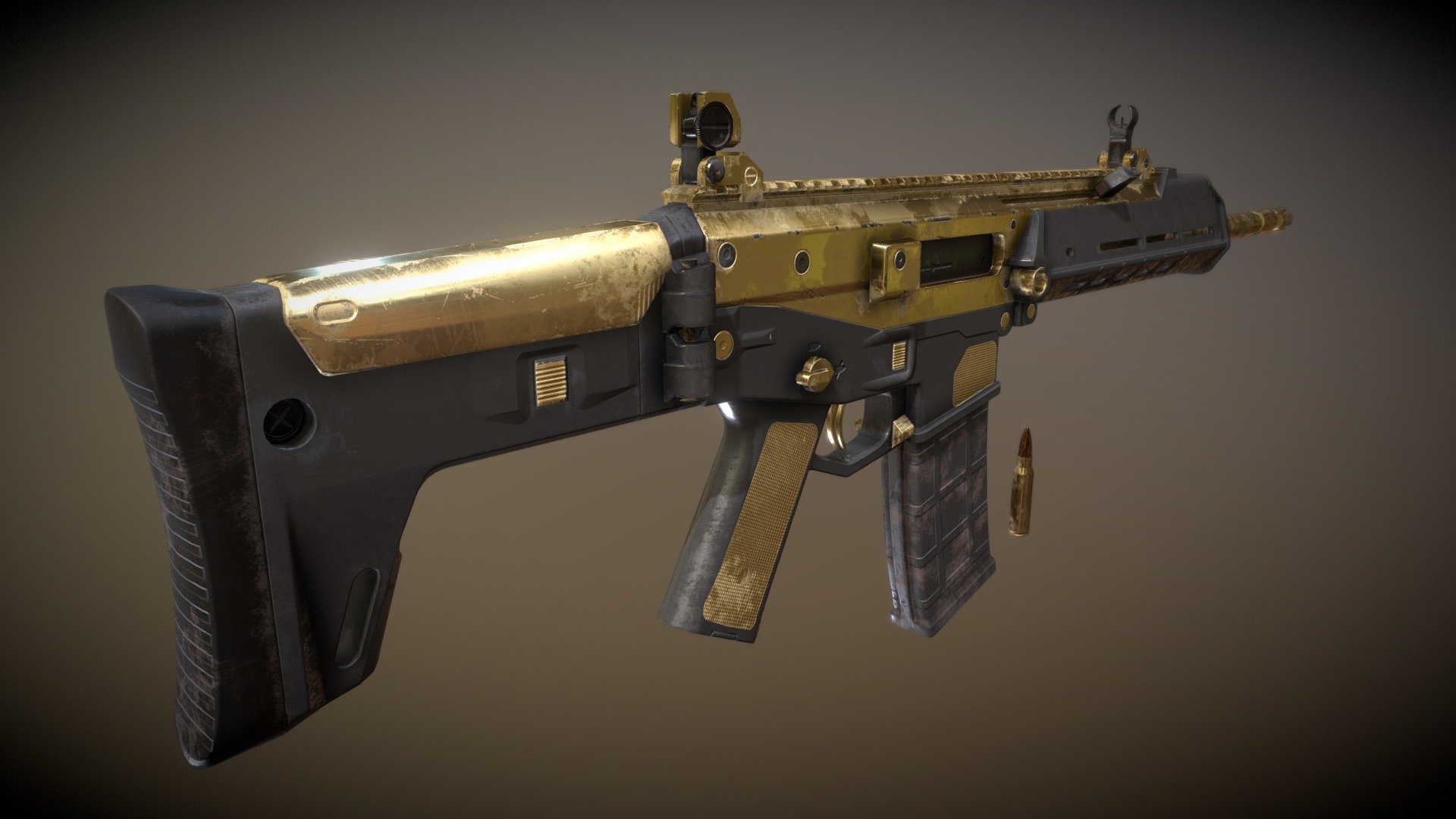 ACR Golden Skin - 3D model by JoseParedi [9c45ab5] - Sketchfab