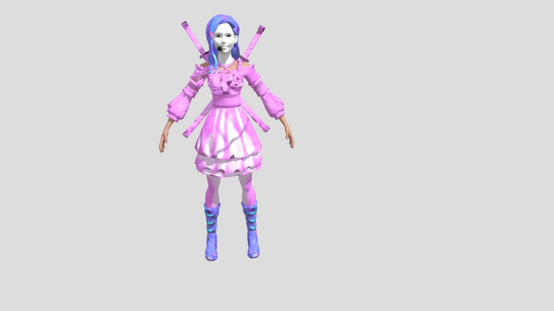 female-full-body - Download Free 3D model by hanjisung (@hanjisung42698 ...