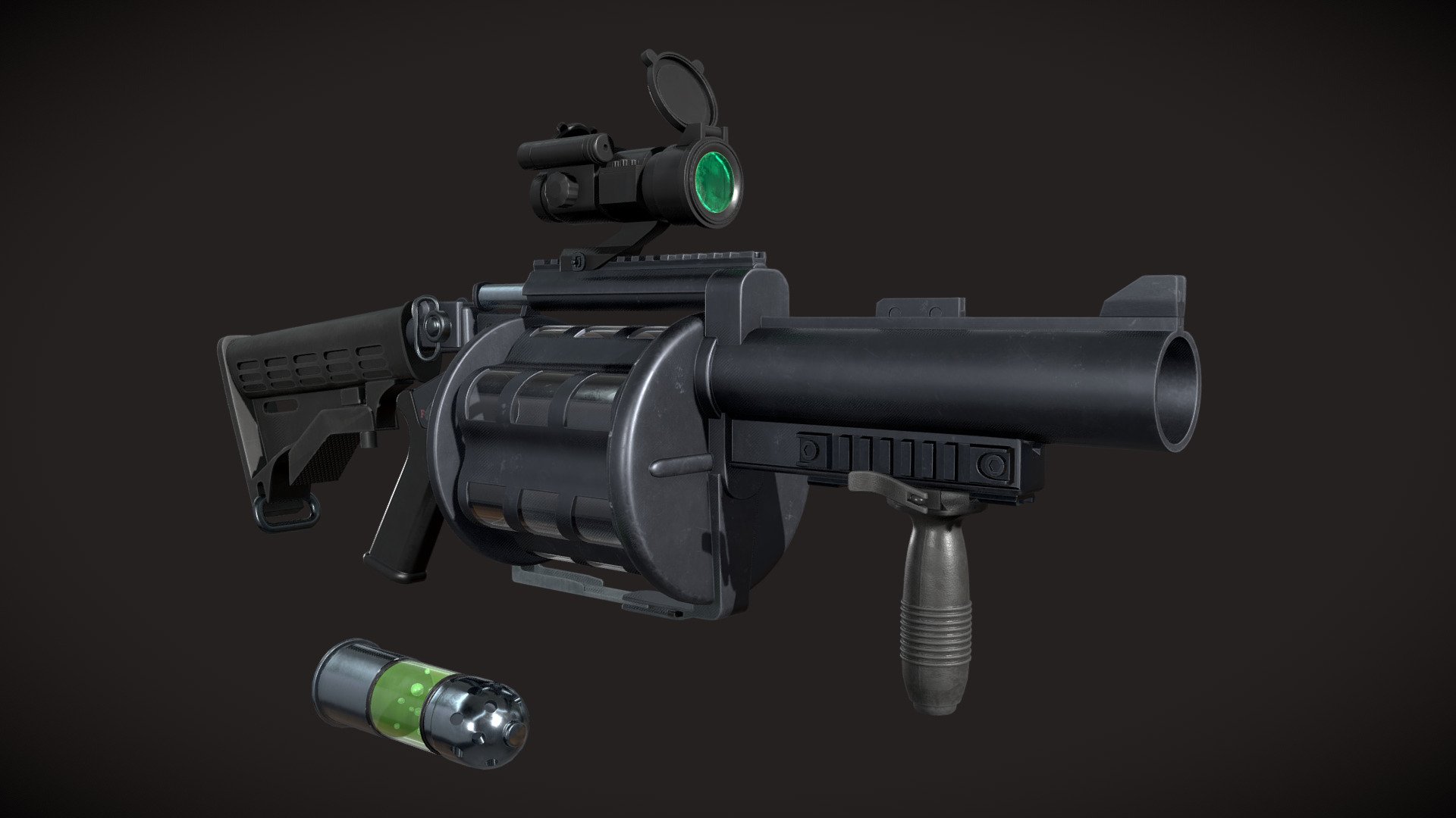 Chemical Launcher - Download Free 3D model by PabloDebusschere [9c46e3e ...