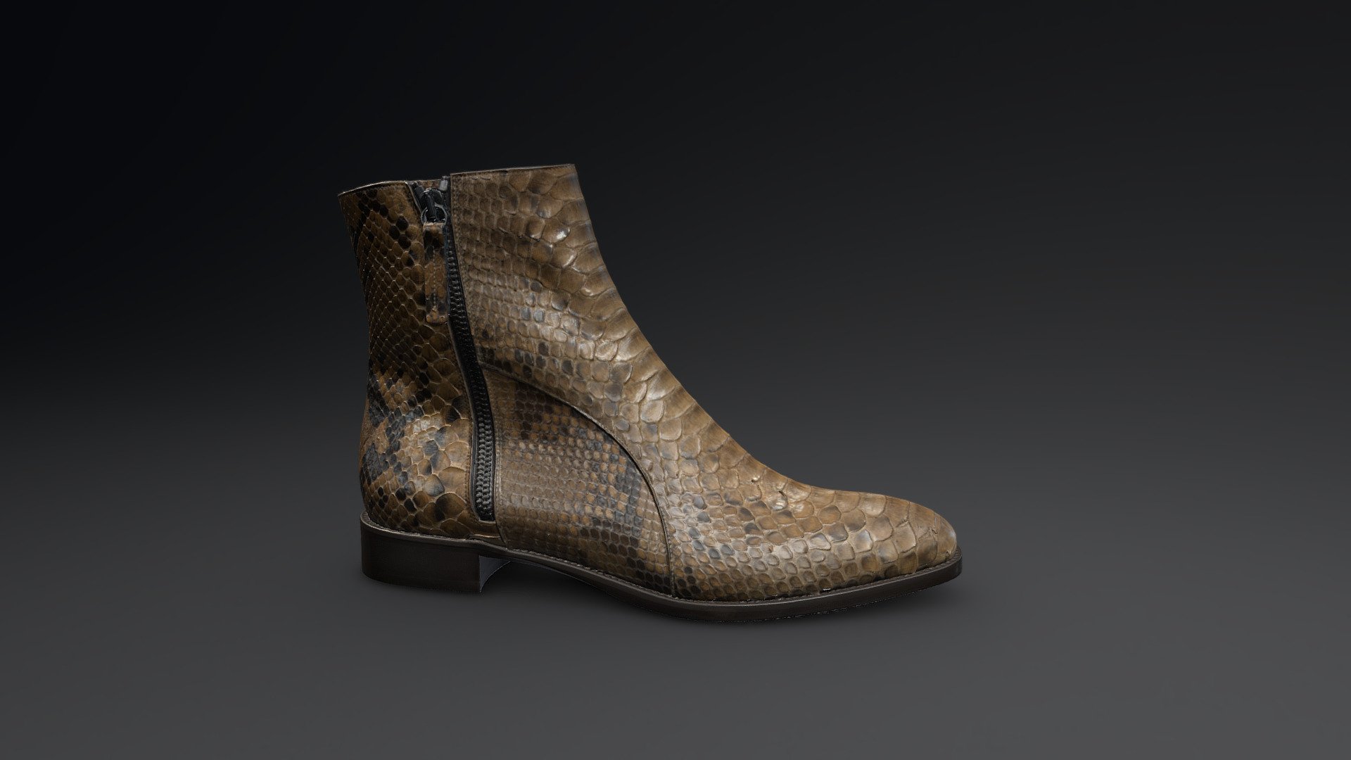 Masterpiece Boot in Python Handmade by CATINI - 3D model by affanaruci ...