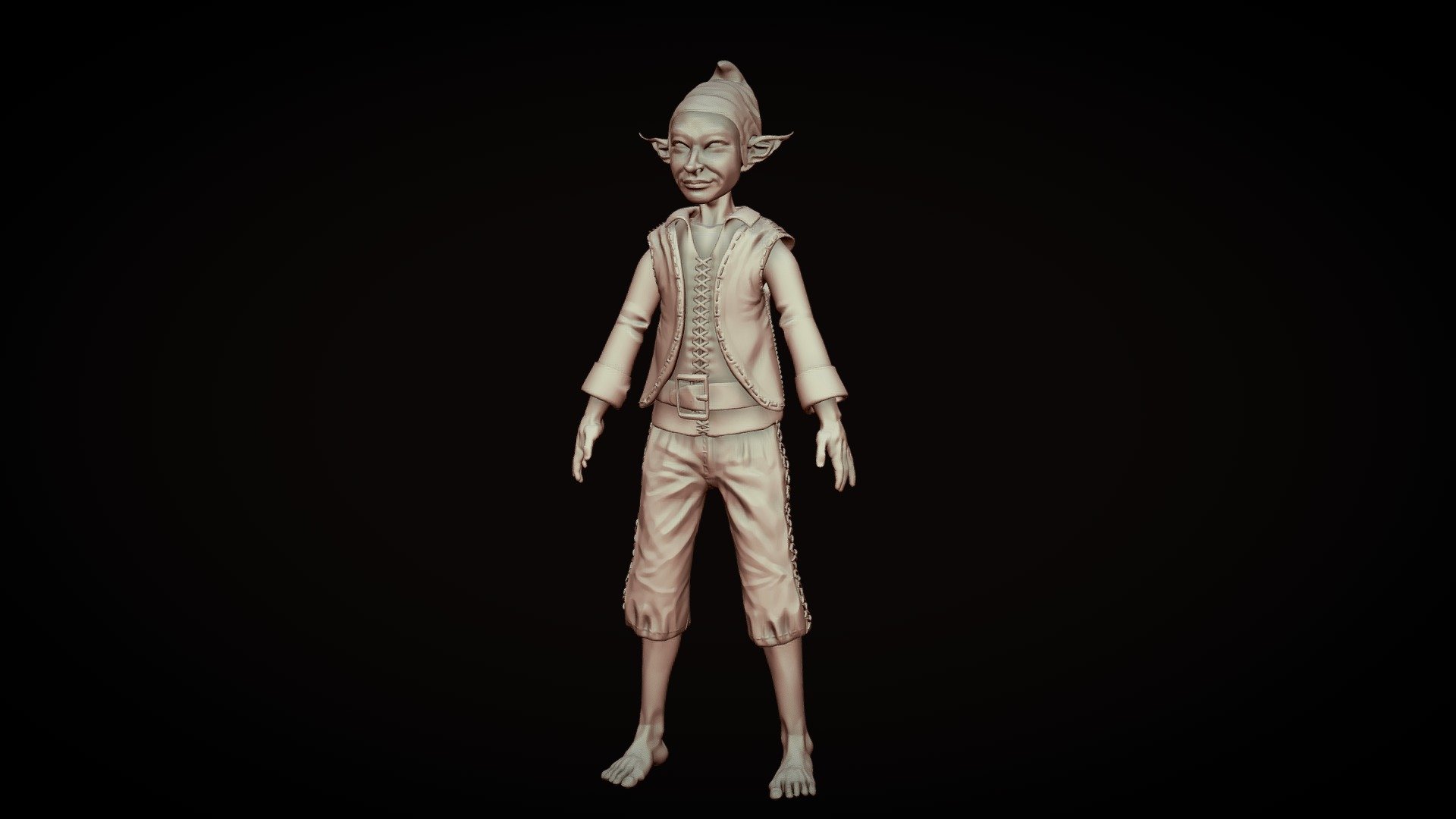 Halfling - Download Free 3D model by C.J..Goldman [9c4a054] - Sketchfab