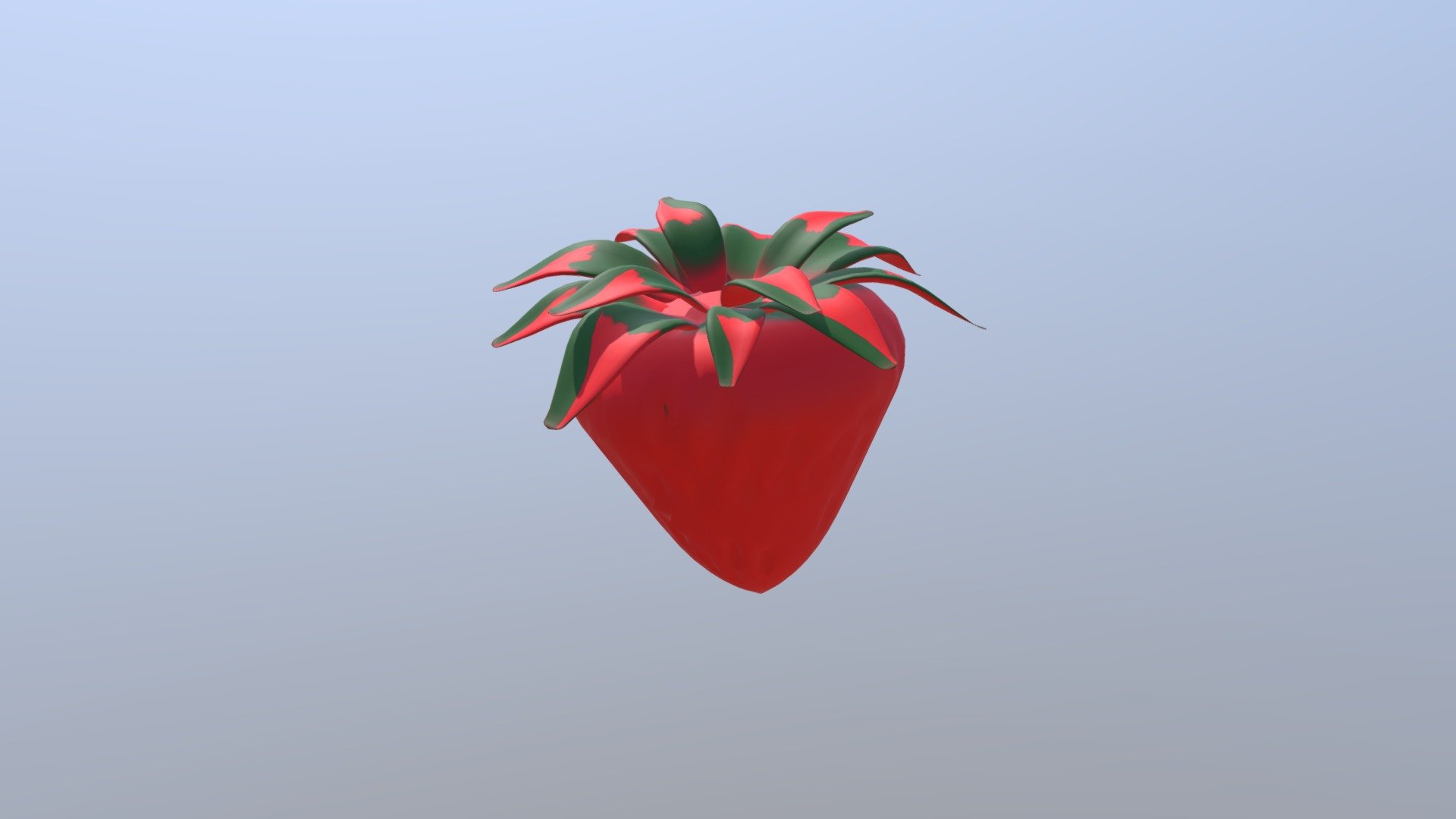 Strawberry - 3D model by smilingcactus [9c4a1e8] - Sketchfab