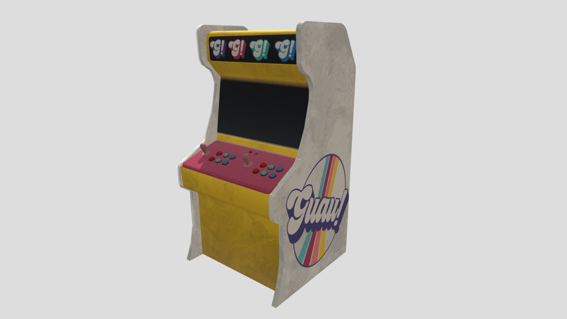 Arcade - 3D model by Rochajr [9c4c142] - Sketchfab