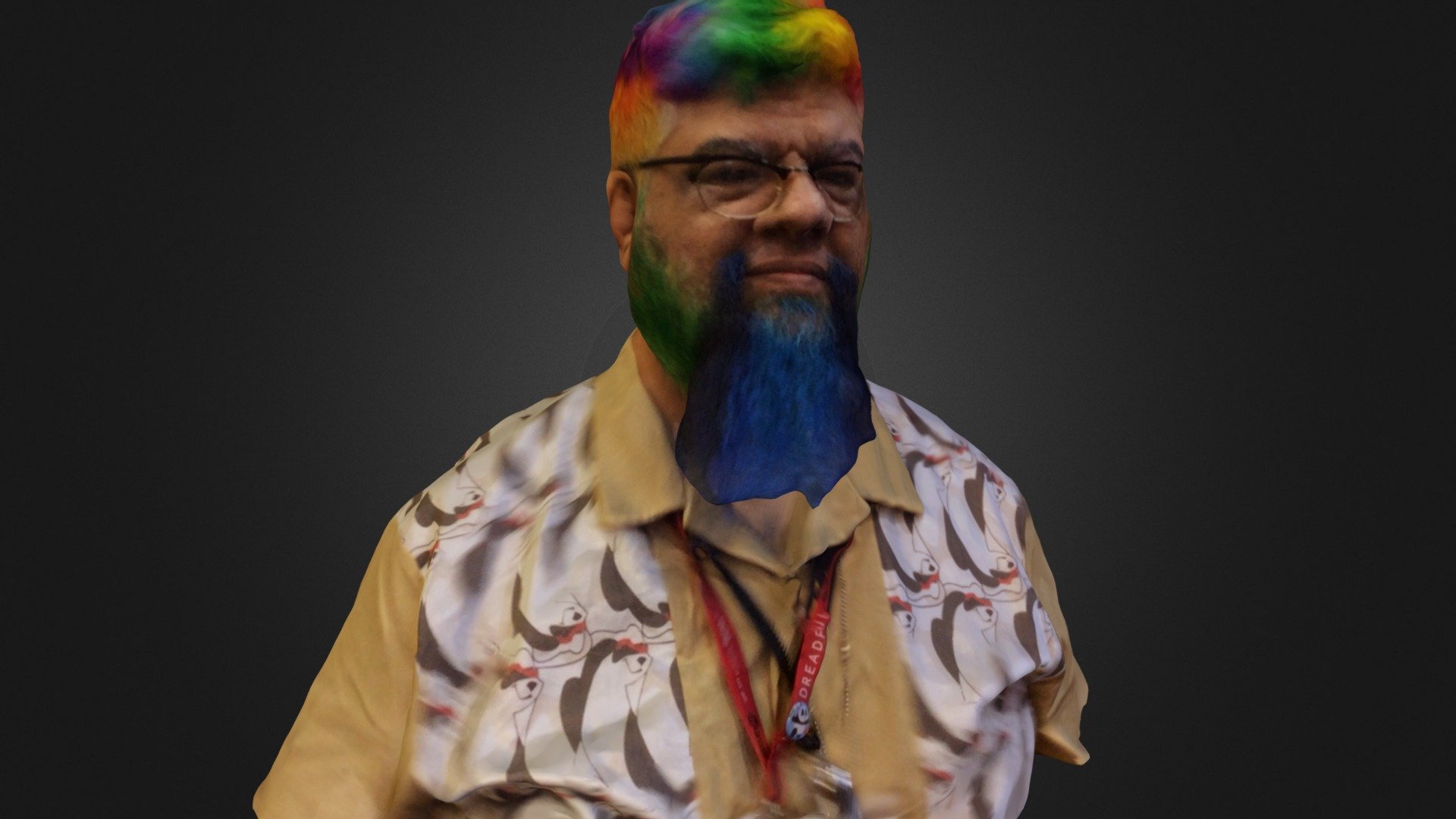 Rainbow Hair Dye Dash - 3D model by Brad3D (@bradherman) [9c4c8b9 ...