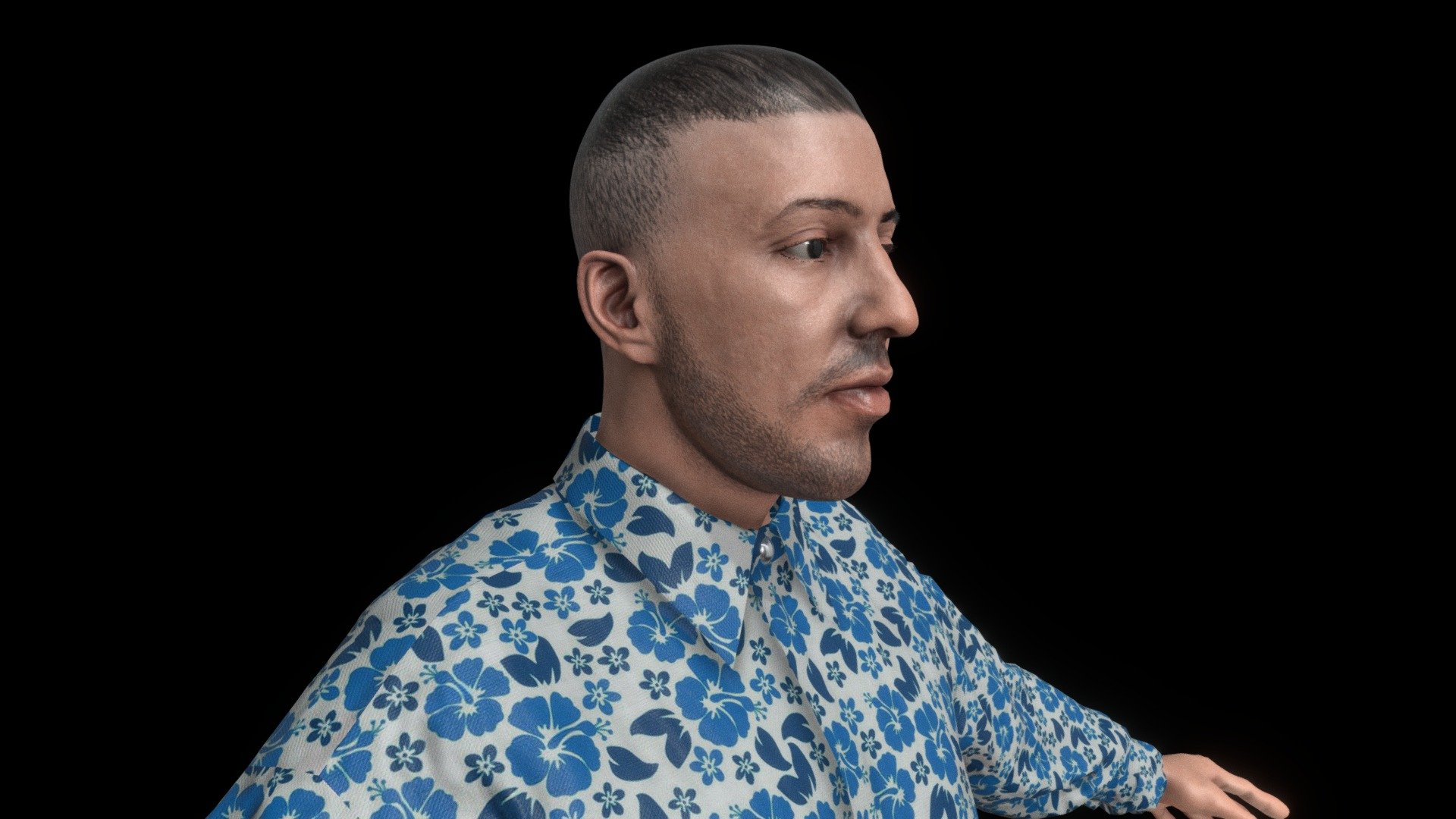 Realistic Character / PBR maps - 3D model by gustavoavila3d [9c4cbe5 ...