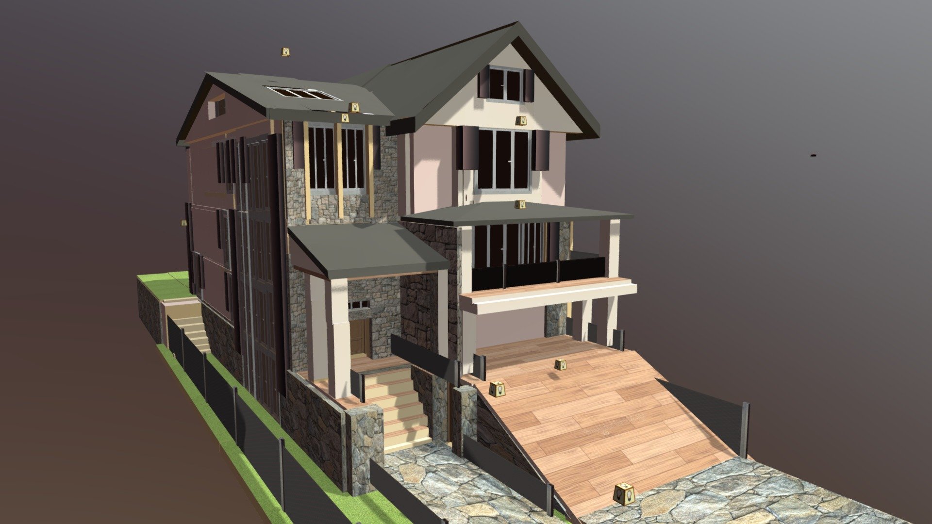 Jayexes Mansion - Download Free 3D model by Jayexe the accurate model creator (@jayexethemodeler ...