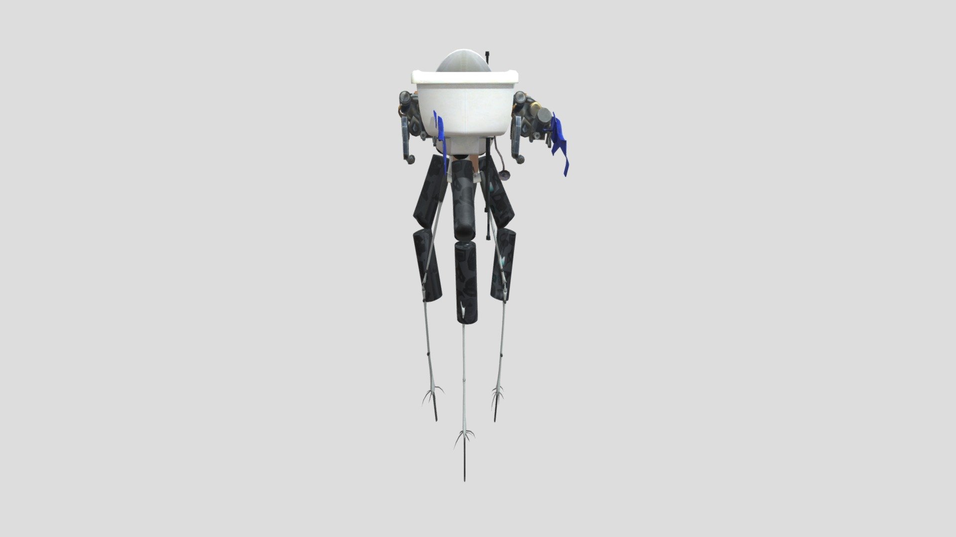 Official Laser Strider Toilet V2 - Download Free 3D model by AspAscon3D ...