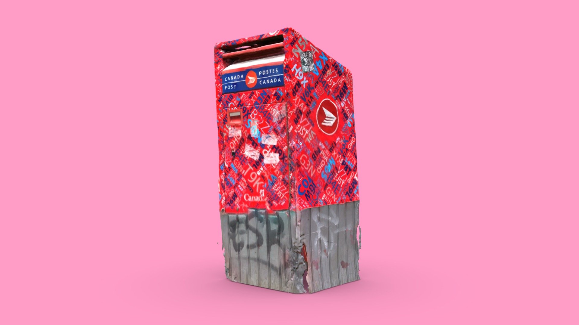 Canadian Mail Box - Download Free 3D model by Mikko Haapoja (@mikkoh ...