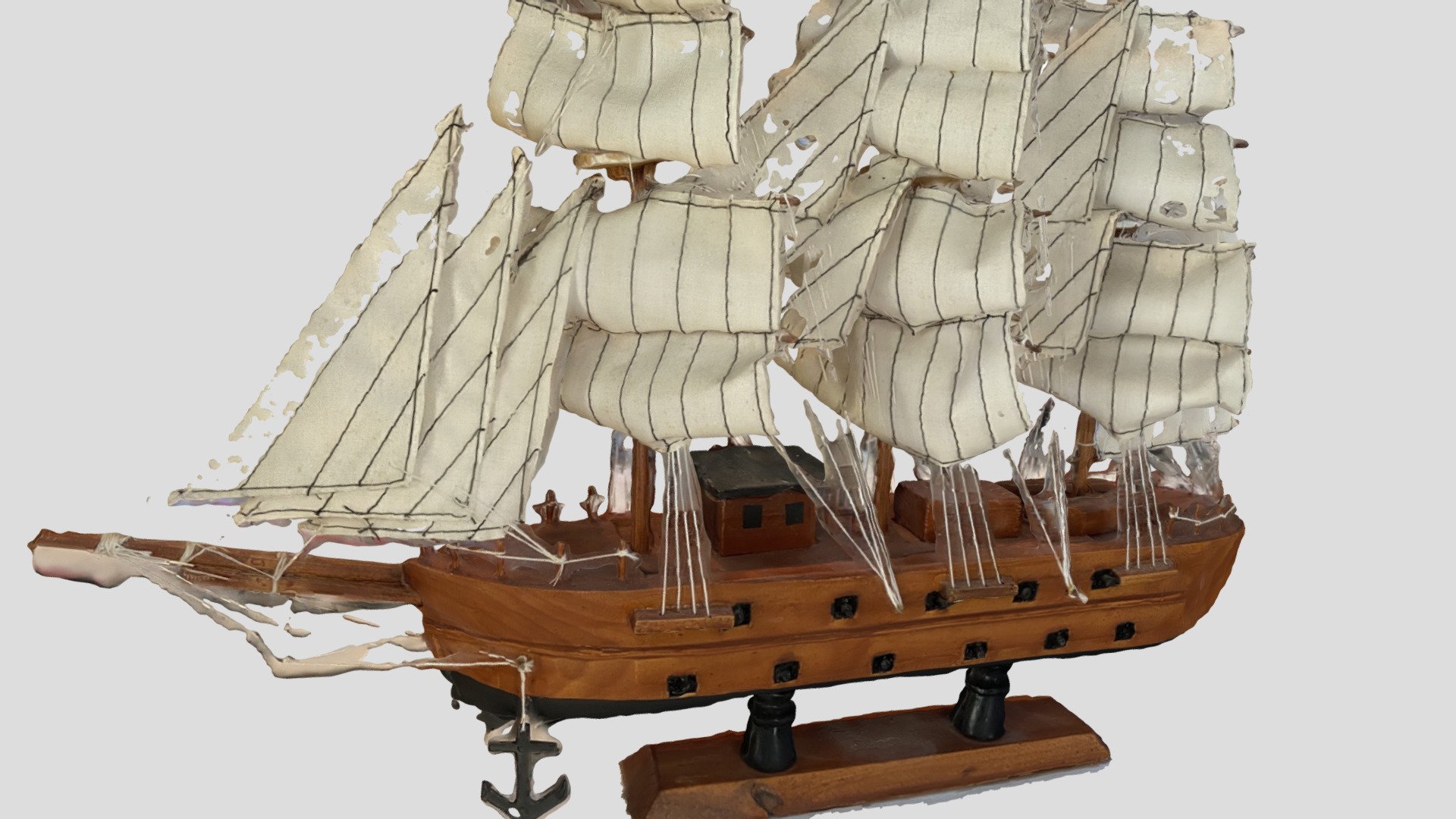 Model Ship - 3D model by nikhilollukaren [9c50281] - Sketchfab