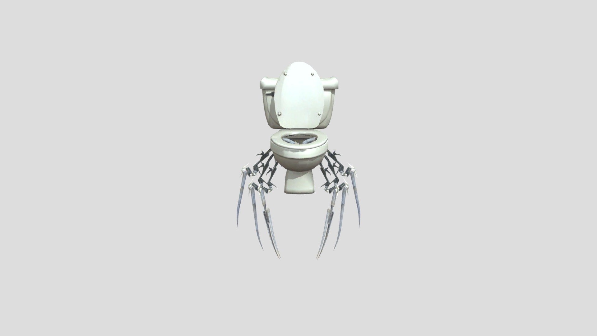 Strider claw toilet - Download Free 3D model by Male_07 ...