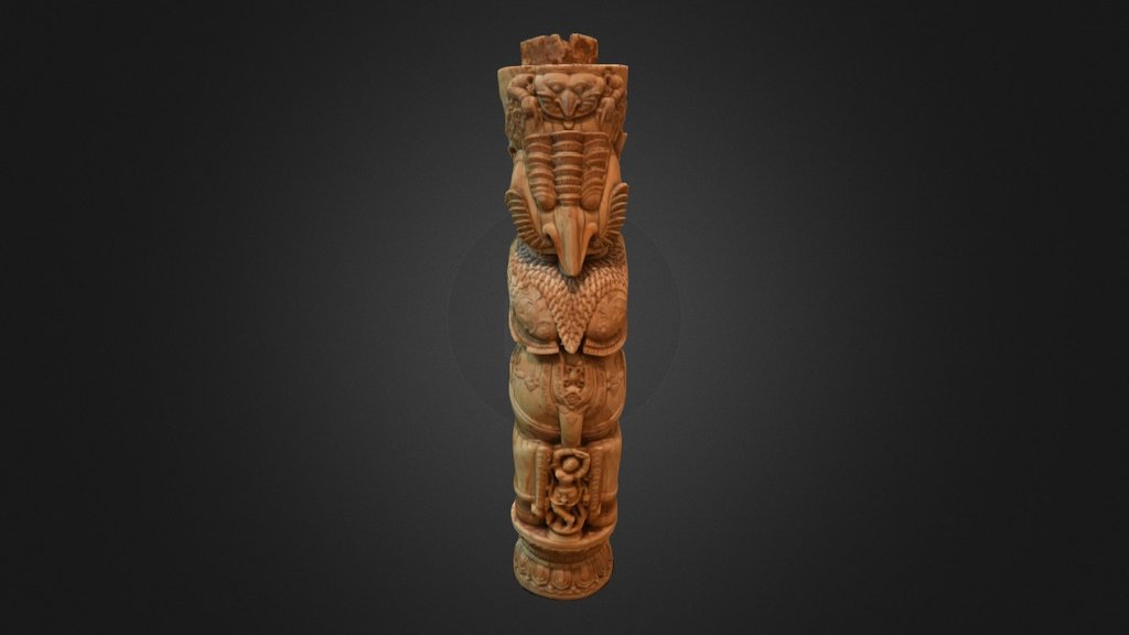 Throne Leg - Download Free 3D model by Newfields (@imamuseum) [9c51207 ...
