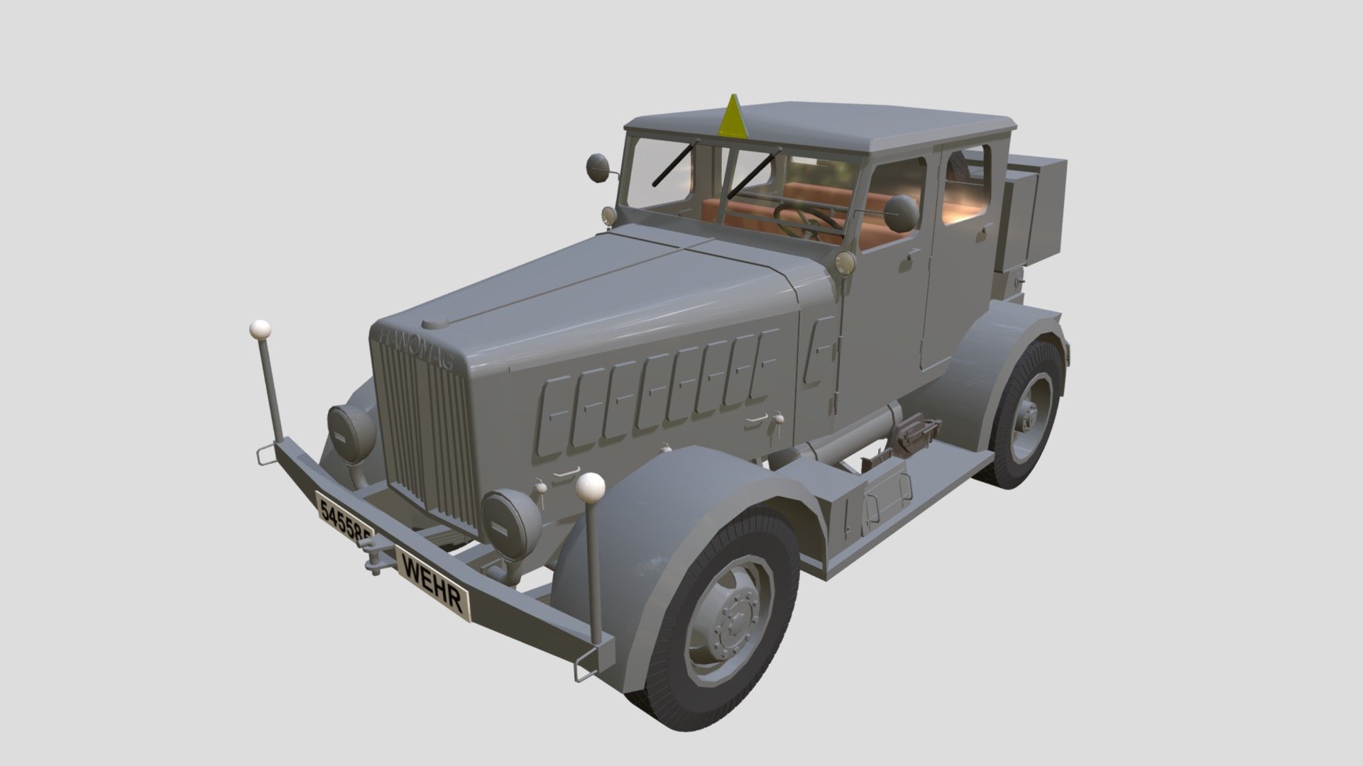 Hanomag SS100 LN - 3D model by Basic Hsu (@Hsu.Pei.Ge) [9c516a8 ...
