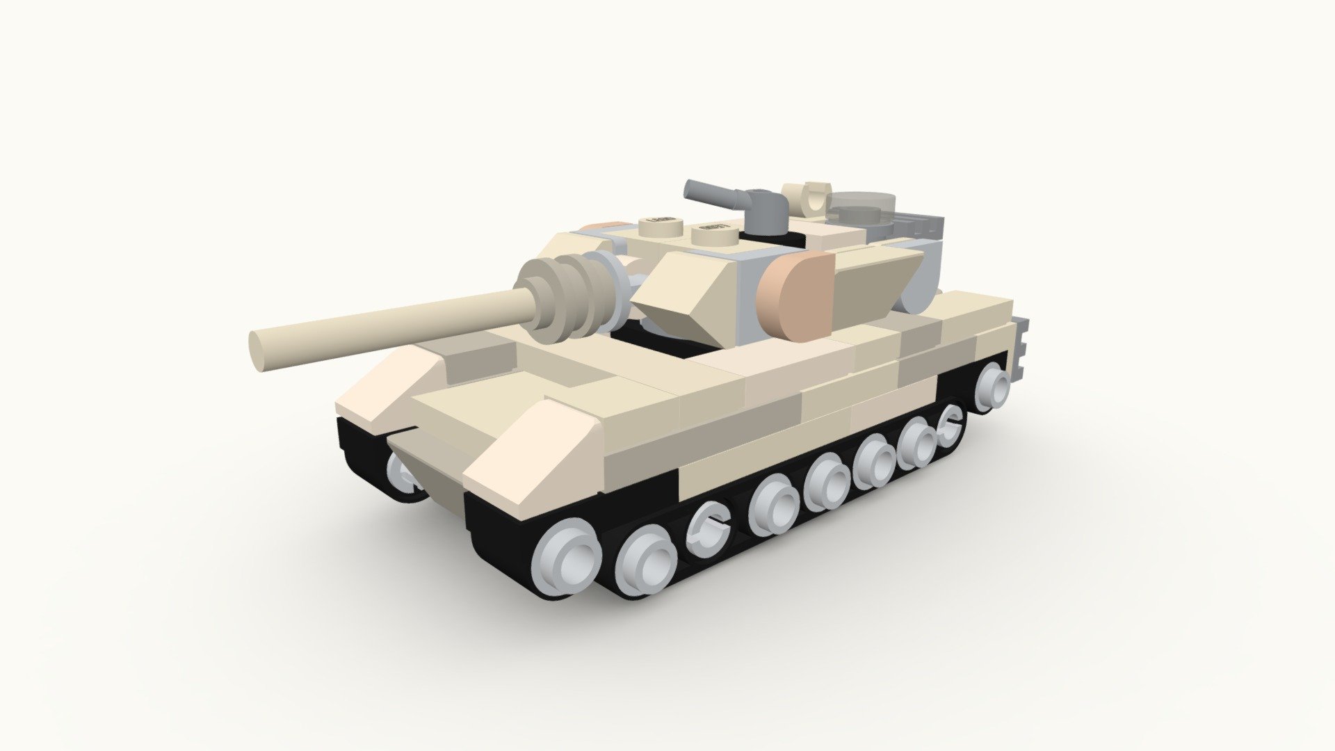 LEGO Leopard 2 Tank MOC [#0144] - Download Free 3D model by The Bobby Brix Channel (@bobbybrix ...