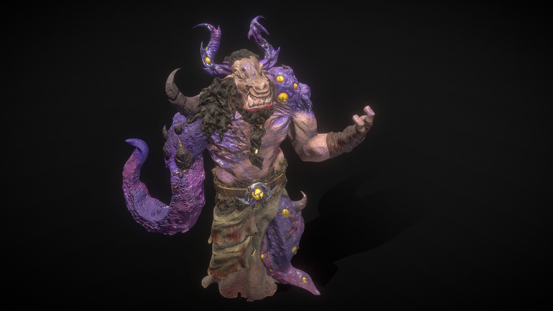 Unstable Mutation - 3D model by Achuansad [9c523e5] - Sketchfab