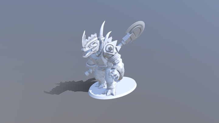 Kroxigor 3D models - Sketchfab