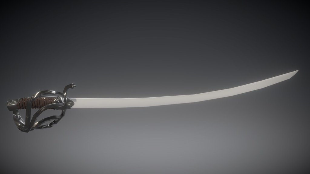 19th Century Sabre - Download Free 3D model by Jackson (@jackseno ...