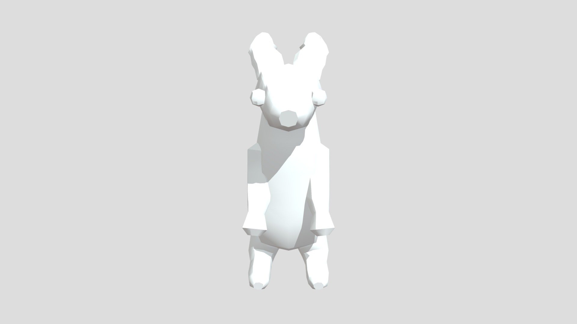 Rabbit - 3D model by JakeRichards [9c54ace] - Sketchfab