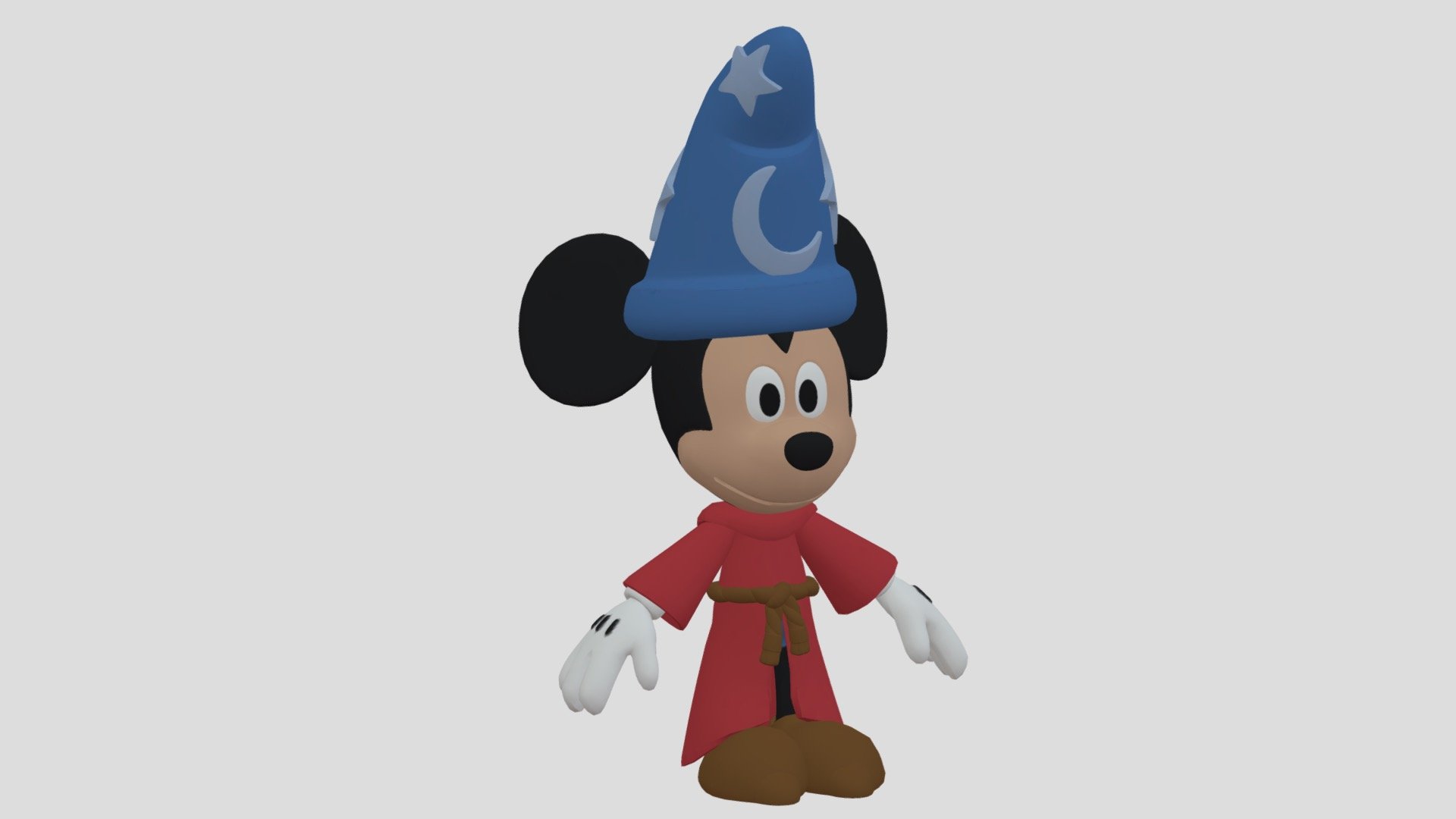 DISNEY INFINITY 1.0 | SORCERER MICKEY UPDATED - Download Free 3D model ...