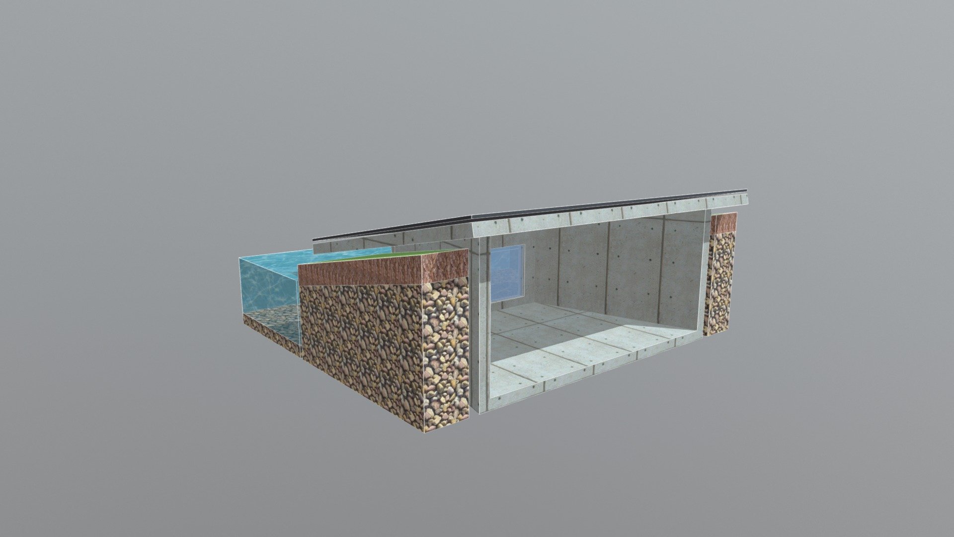 VESI River Window - 3D model by naloac [9c573f9] - Sketchfab
