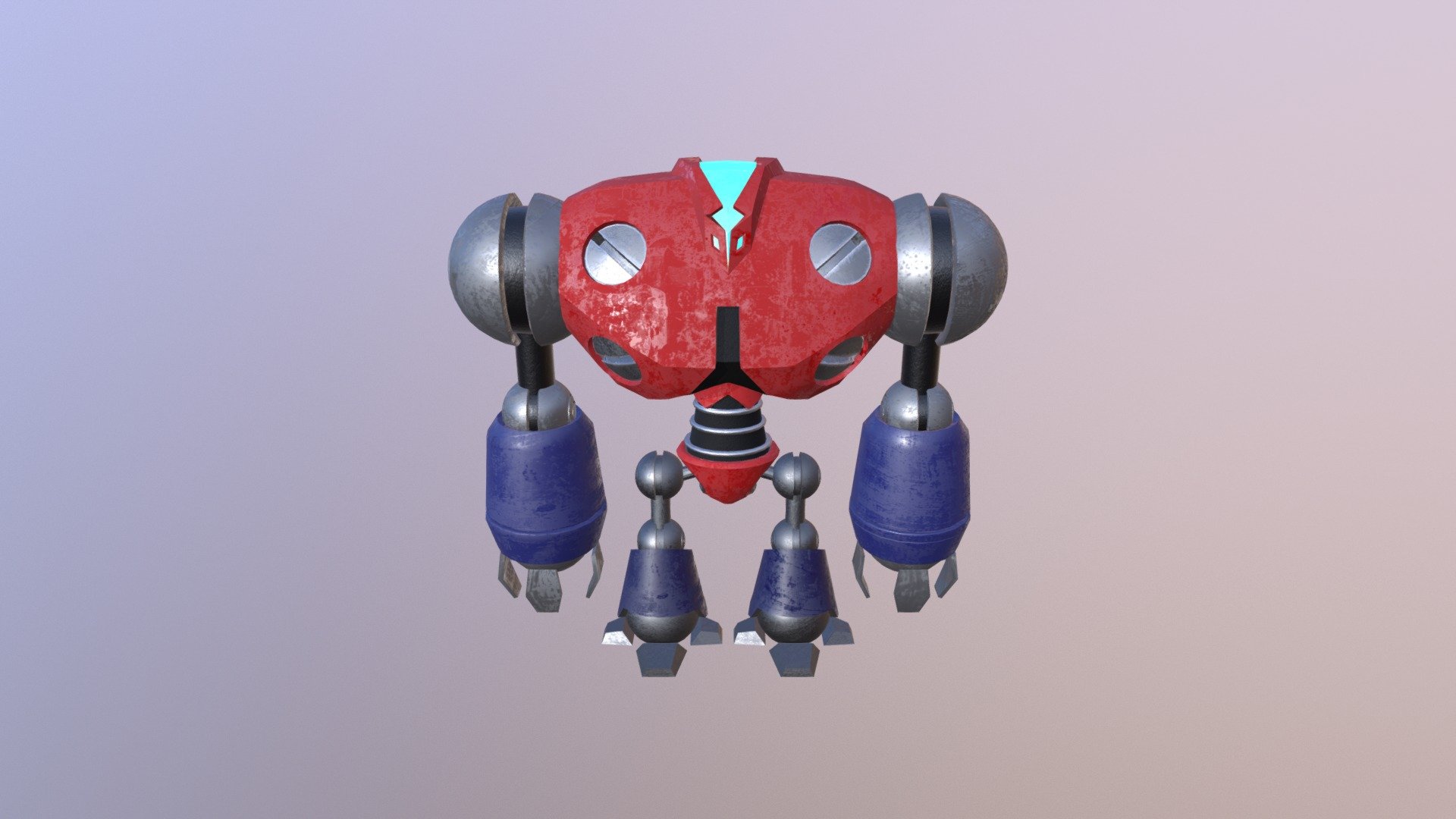 Robot Texturing New - 3D model by Tyler (@Castertags) [9c5b84f] - Sketchfab