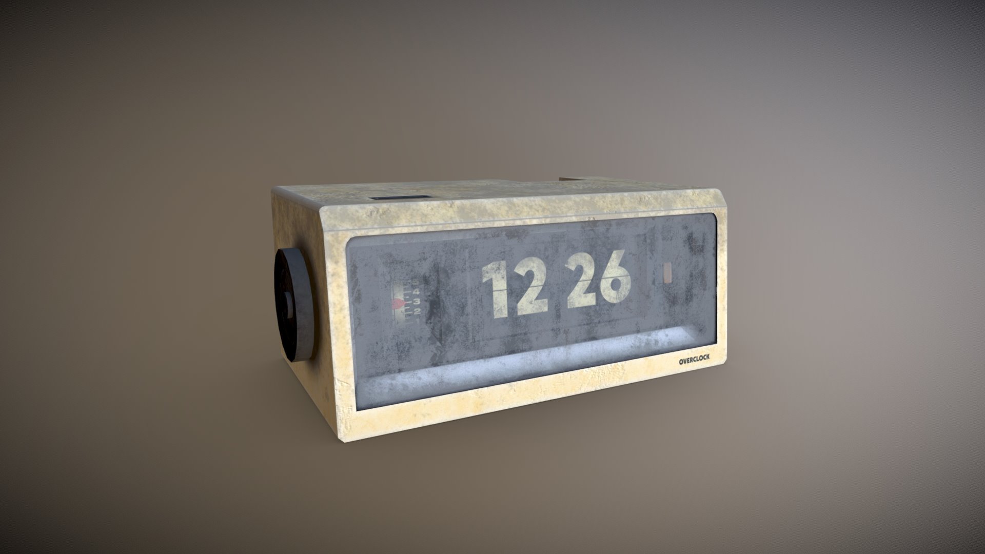 Dirty desktop flipclock 17 of 20 - Buy Royalty Free 3D model by Szántai ...