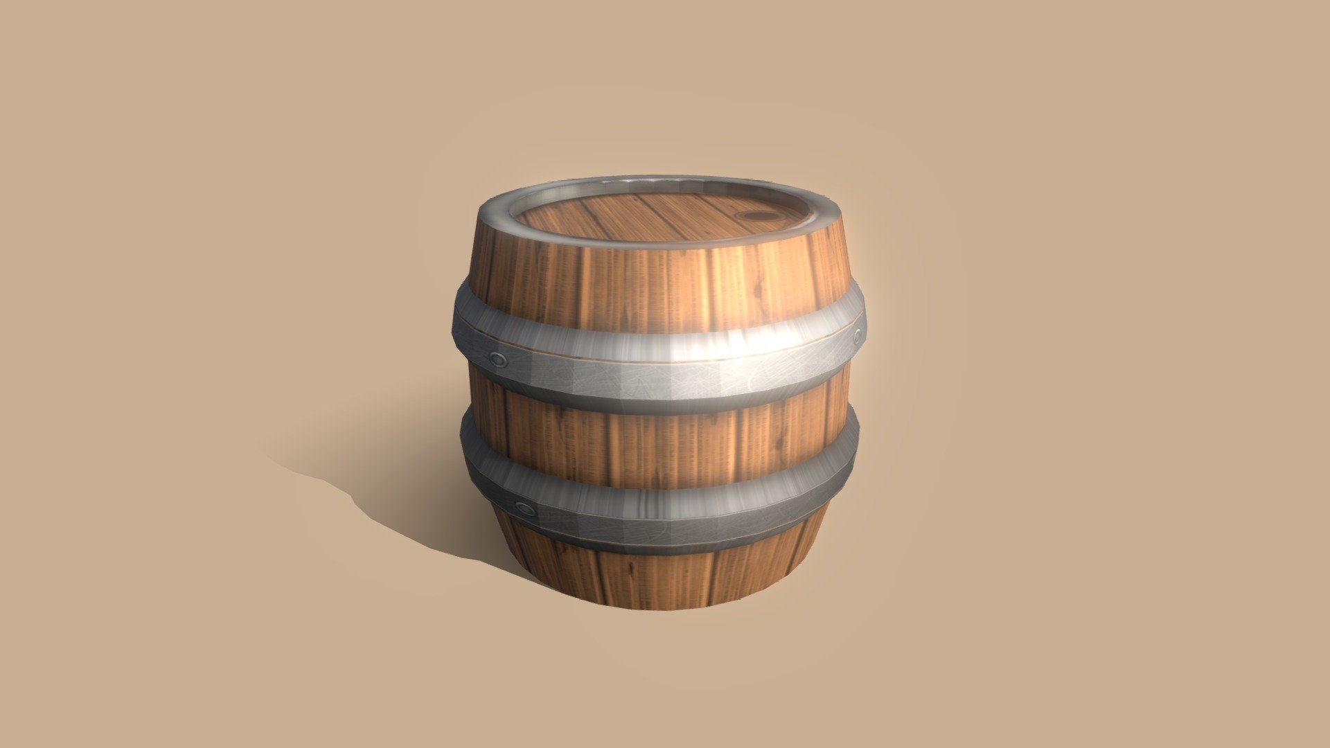 Barrel - Download Free 3D model by danirubu [9c5cc99] - Sketchfab