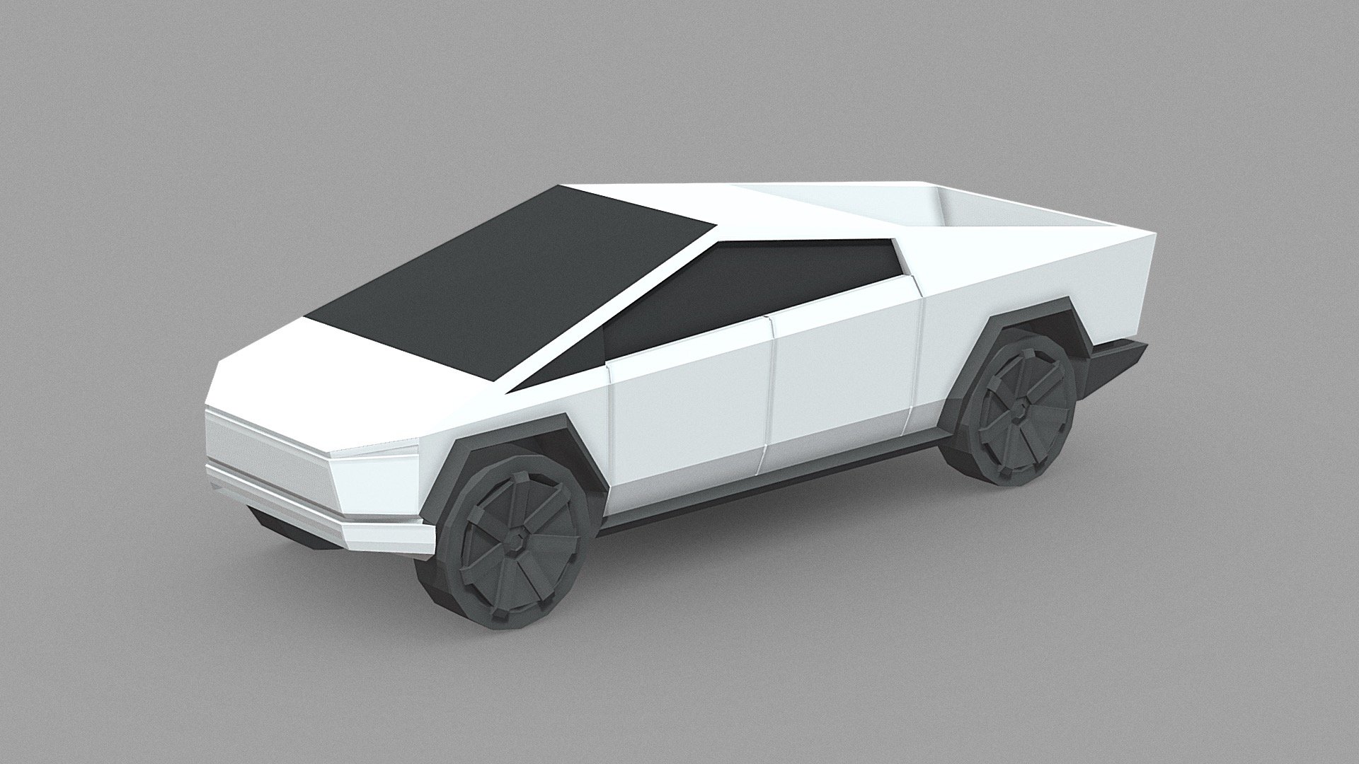 Cybertruck - Download Free 3D model by Ghost_walk [9c5d4eb] - Sketchfab