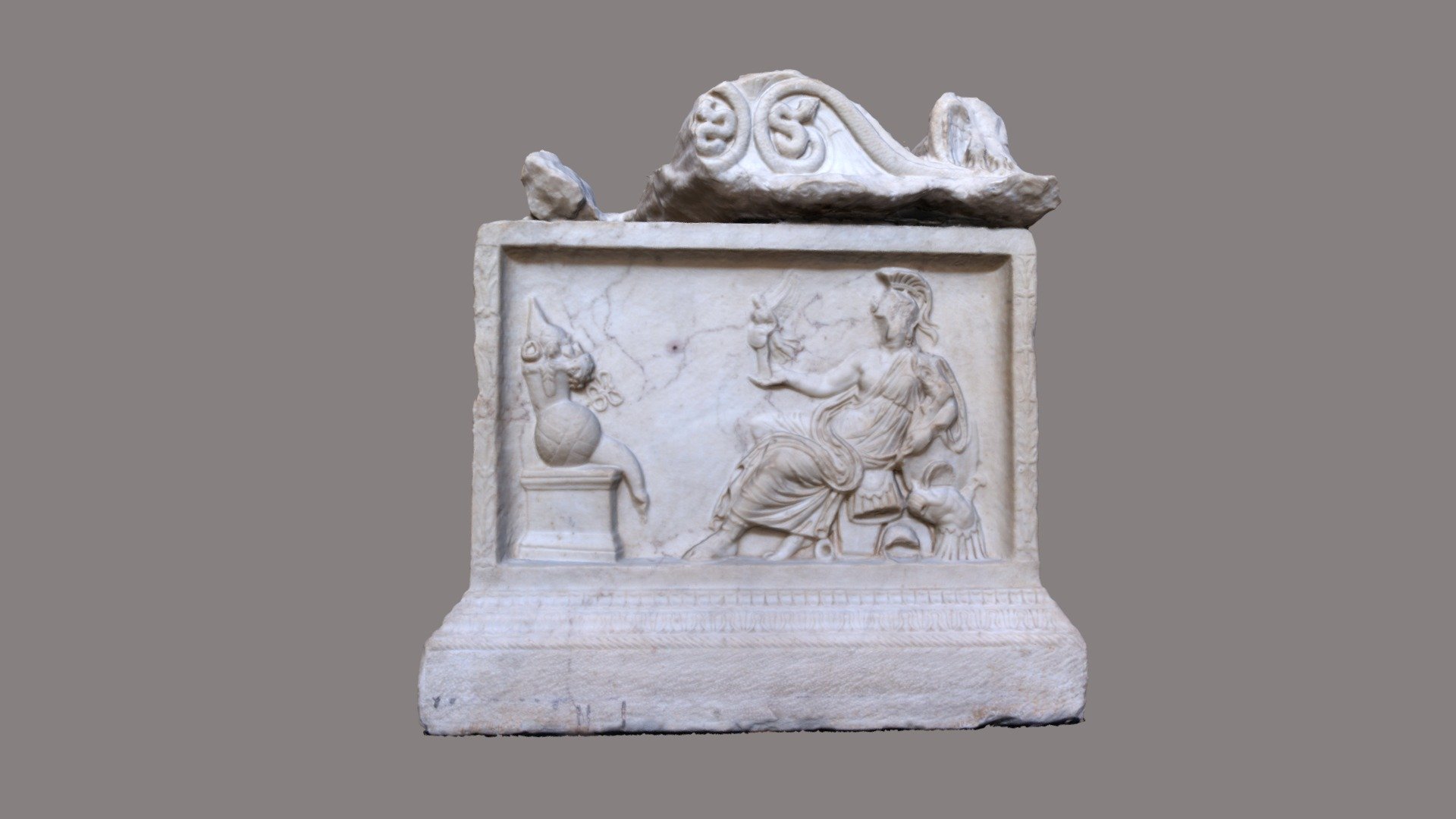 Altare Gens Augusta - 3D model by salvatore.ganga [9c5d780] - Sketchfab