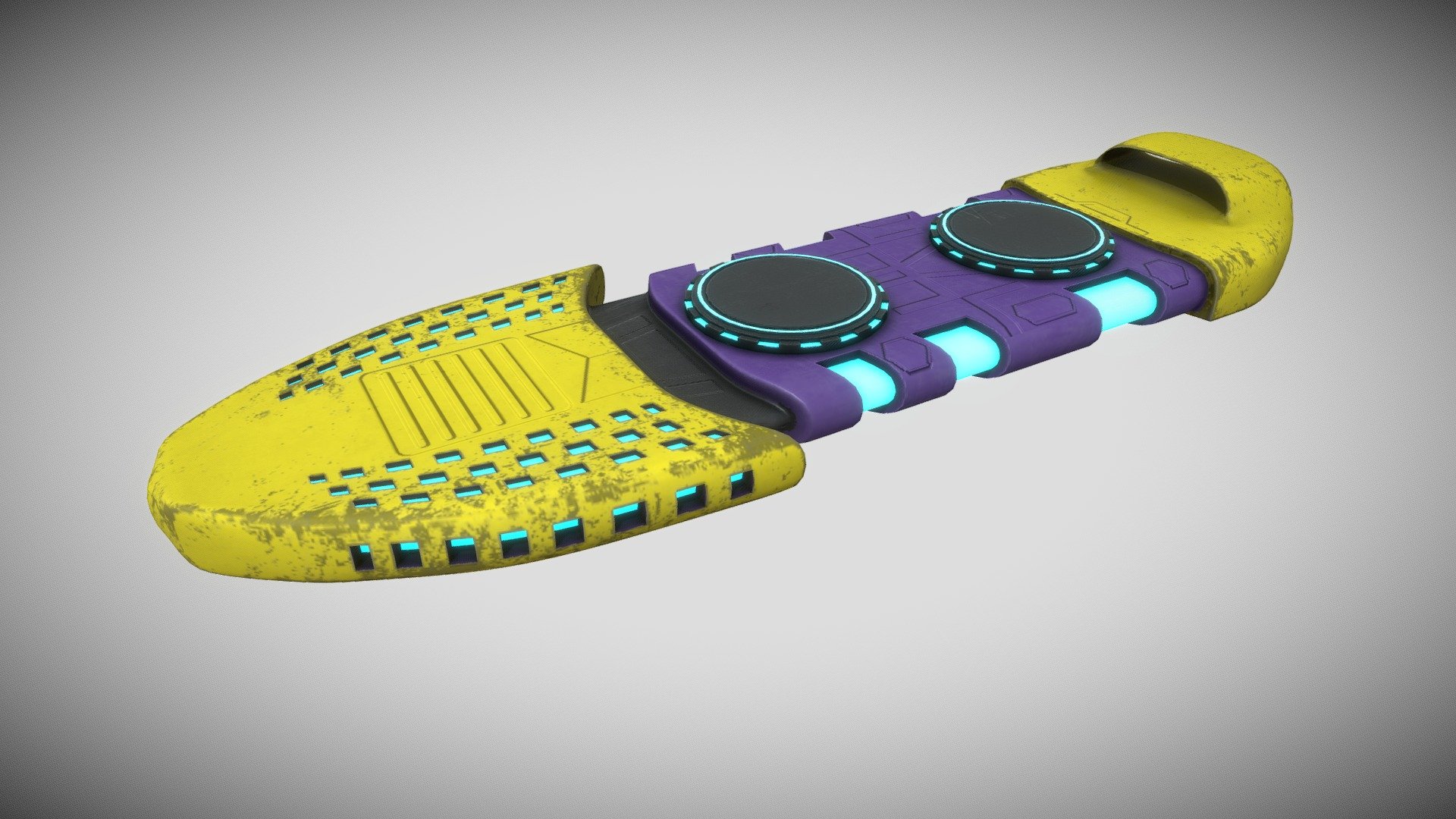 Hoverboard - 3D model by rossi.augusto96 [9c5d877] - Sketchfab