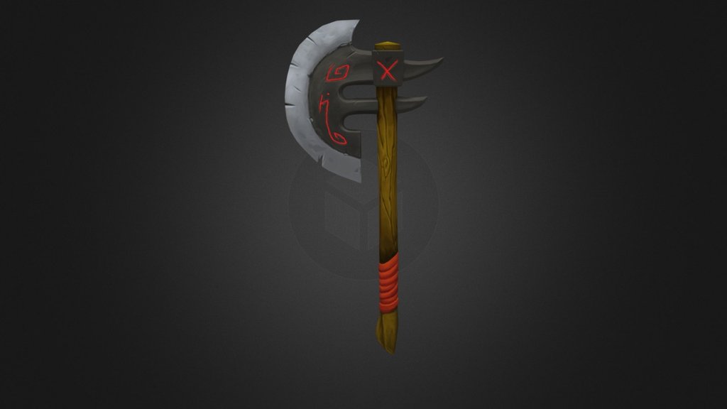 Stylized Hatchet - 3D model by blarget2 [9c5dc49] - Sketchfab