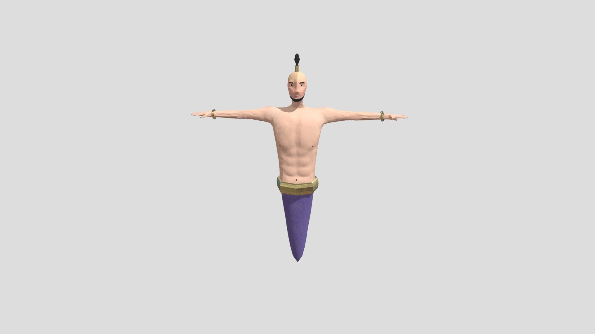 Genie model - 3D model by Bachtheboy [9c5f13f] - Sketchfab