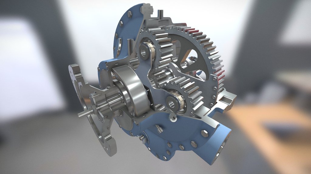 Engineering parts/Assemblies - A 3D model collection by T-FLEX CAD ST ...