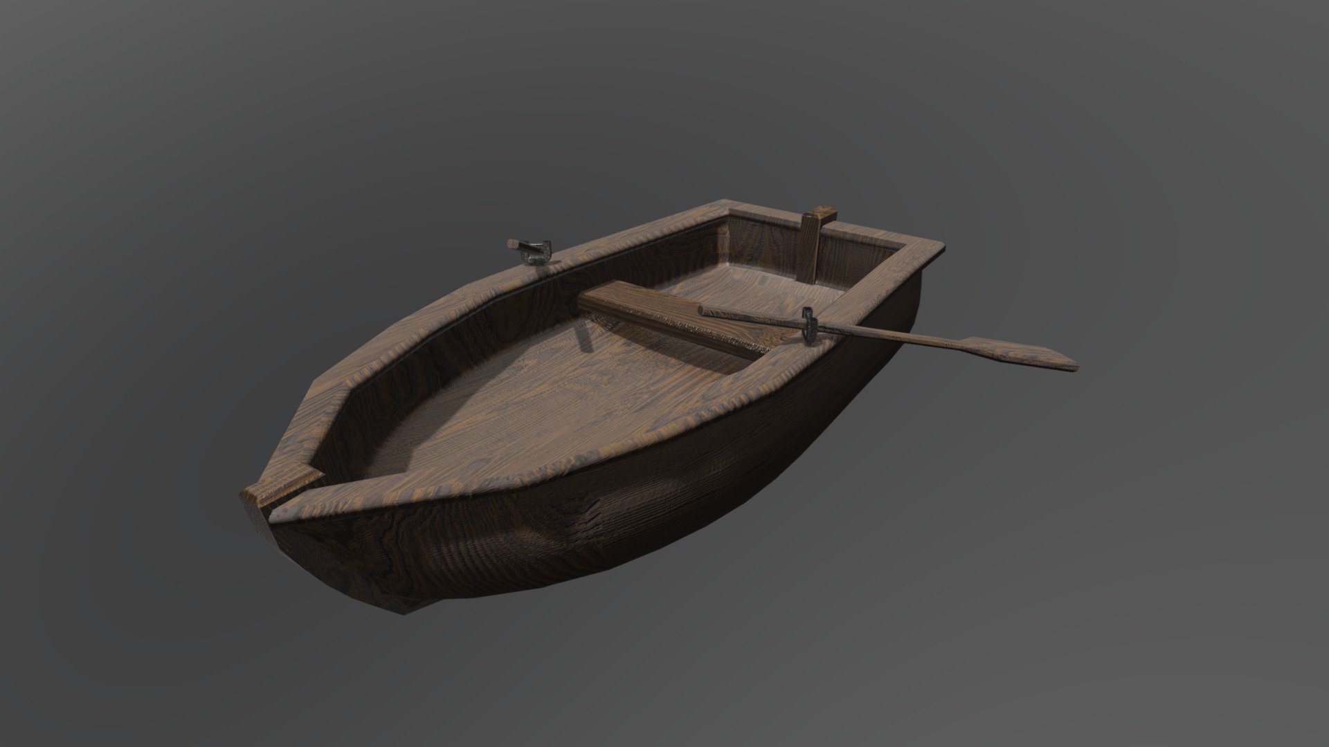 Rowing Boat - Download Free 3D model by Evie