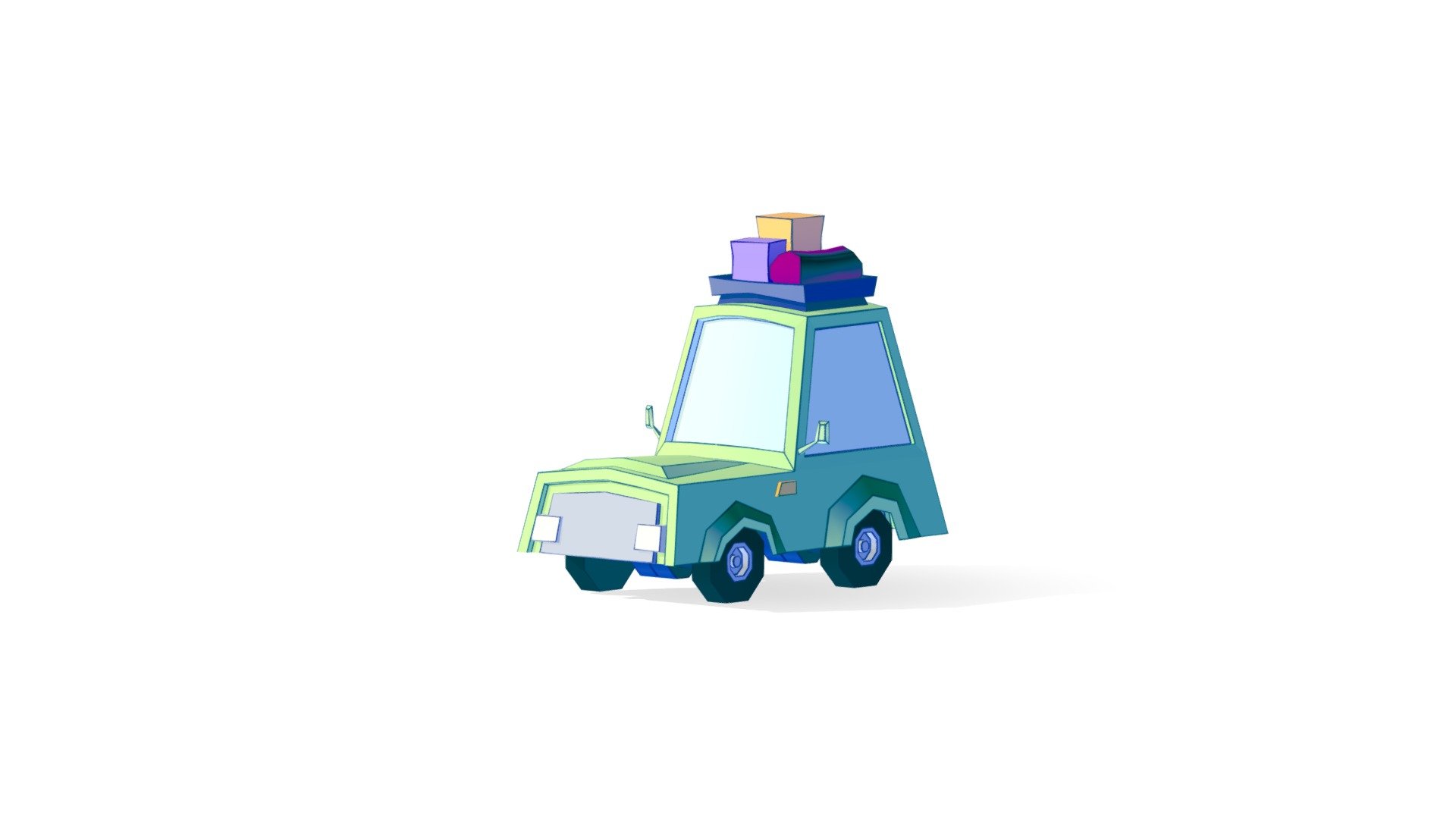 Stylized Car - Download Free 3D model by Shreyas Garje (@cg_extract ...