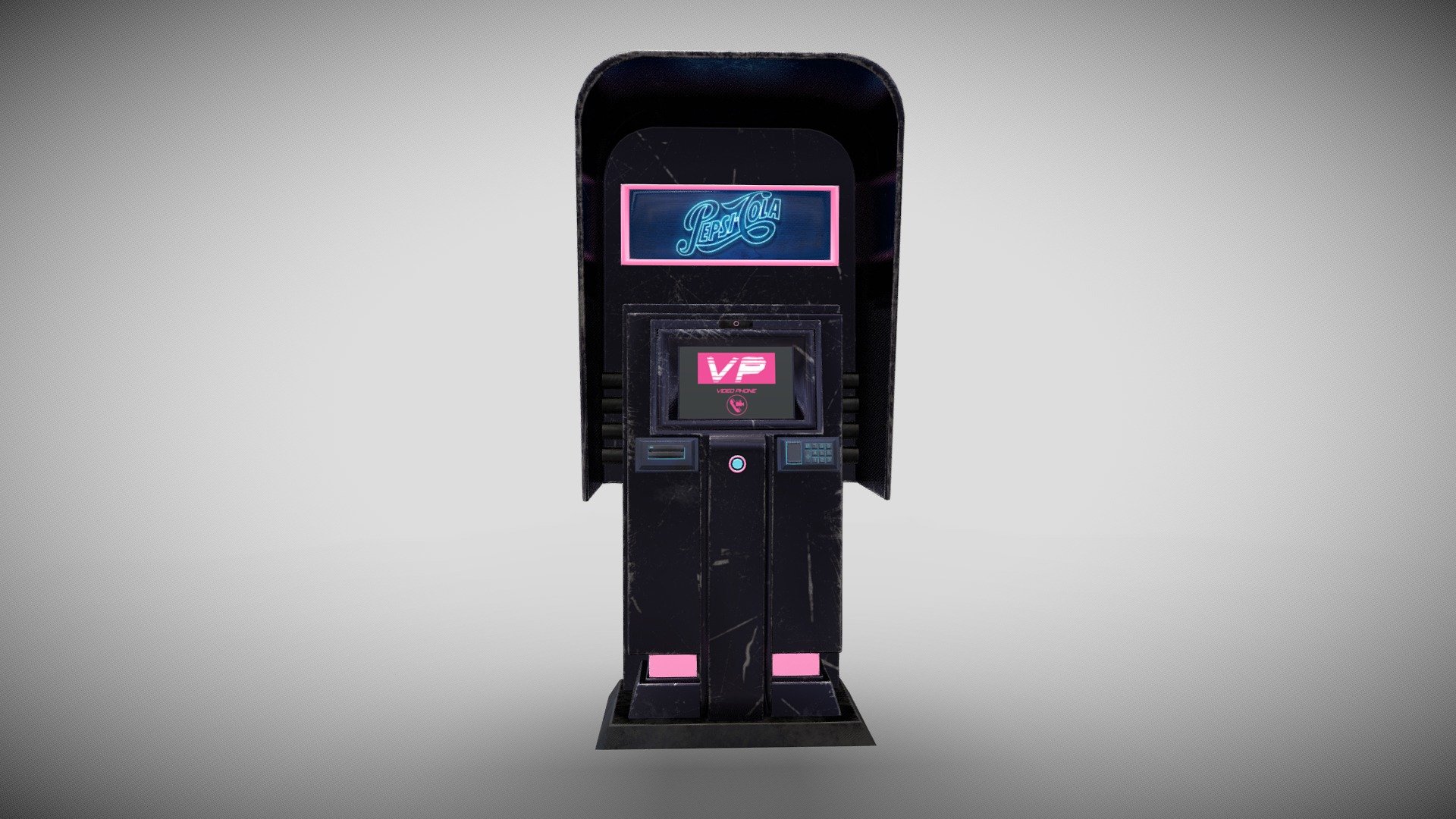 Video Phone Cyberpunk - Download Free 3D model by paolinorenzo [9c610ef ...