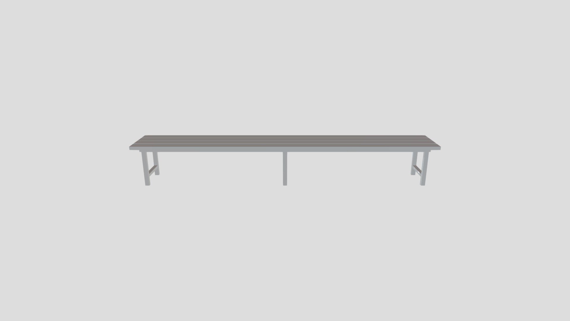 Low Poly Bench - Download Free 3D model by Miss.Demonica [9c61266 ...