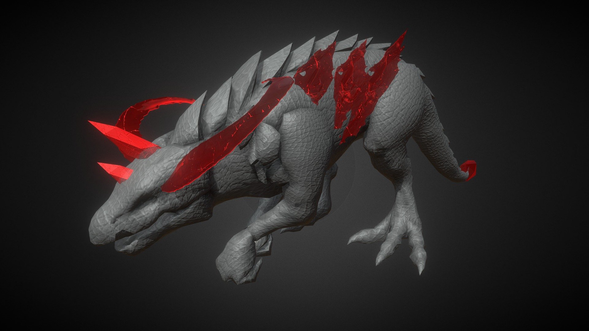 Glass Drake by Muntahin Rahman Organic Assignmen - 3D model by Nirjon ...