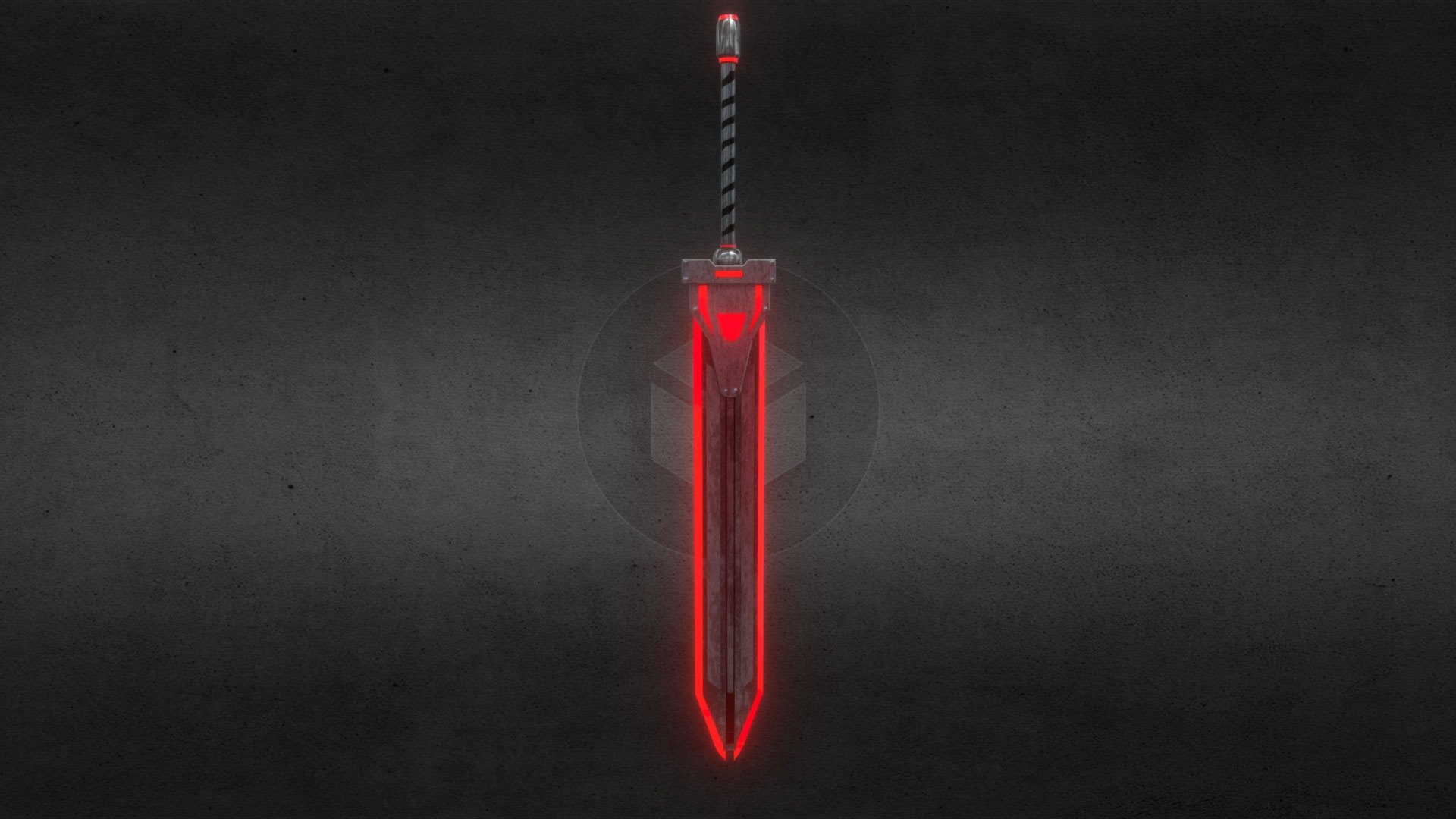 Cyber Sword - 3D model by t.flores [9c616ff] - Sketchfab
