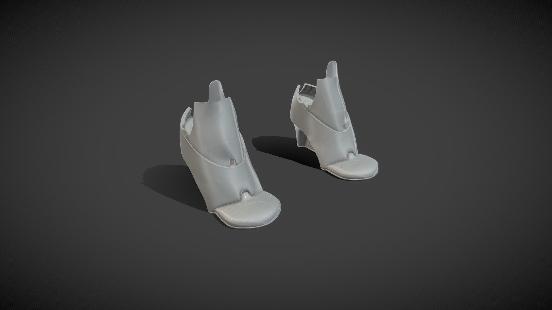 Robotic Female Shoes - Buy Royalty Free 3D model by Sandeep Choudhary ...