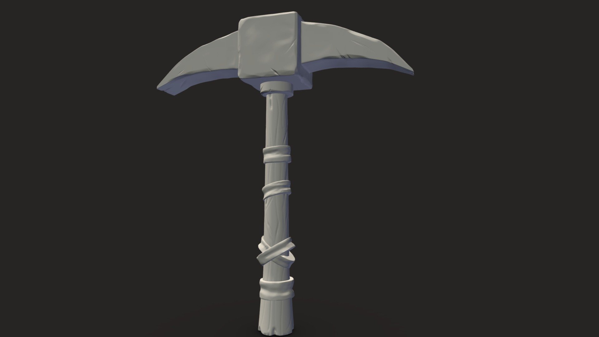 2DAE03_BobersDaniils_Asset1_Pickaxe - 3D model by Daniils Bobers ...