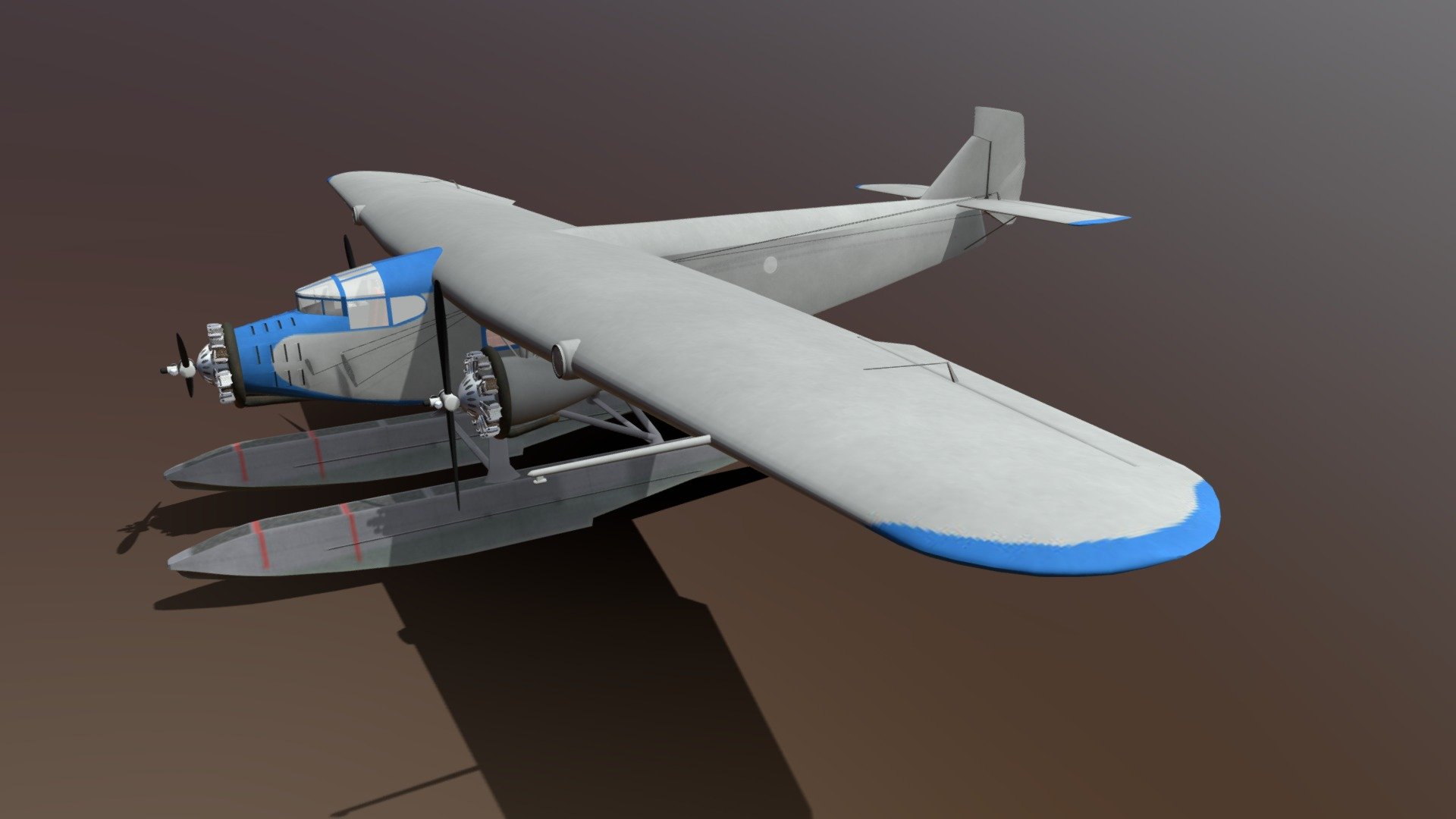 Ford 4.AT Trimotor Floats version - Download Free 3D model by helijah ...