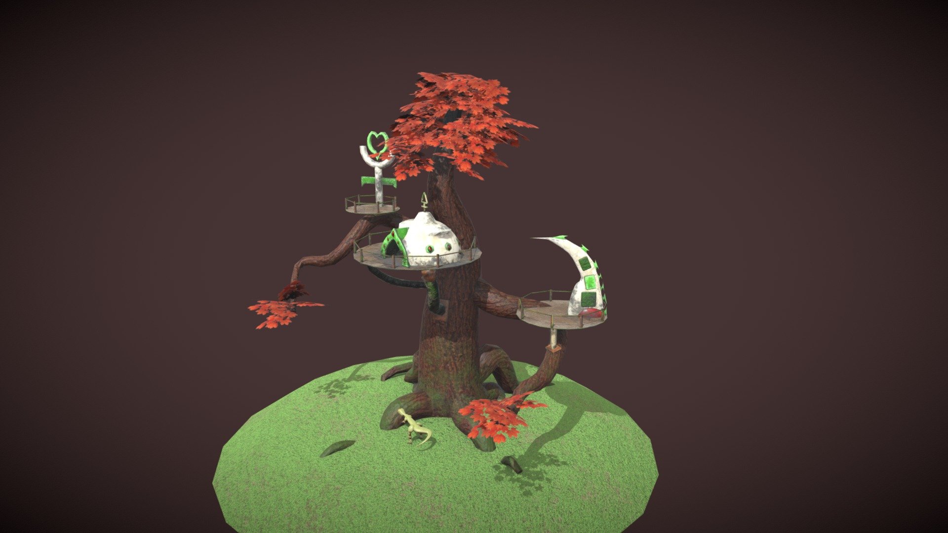 Tree_House - 3D model by Ryan30034 [9c64e27] - Sketchfab