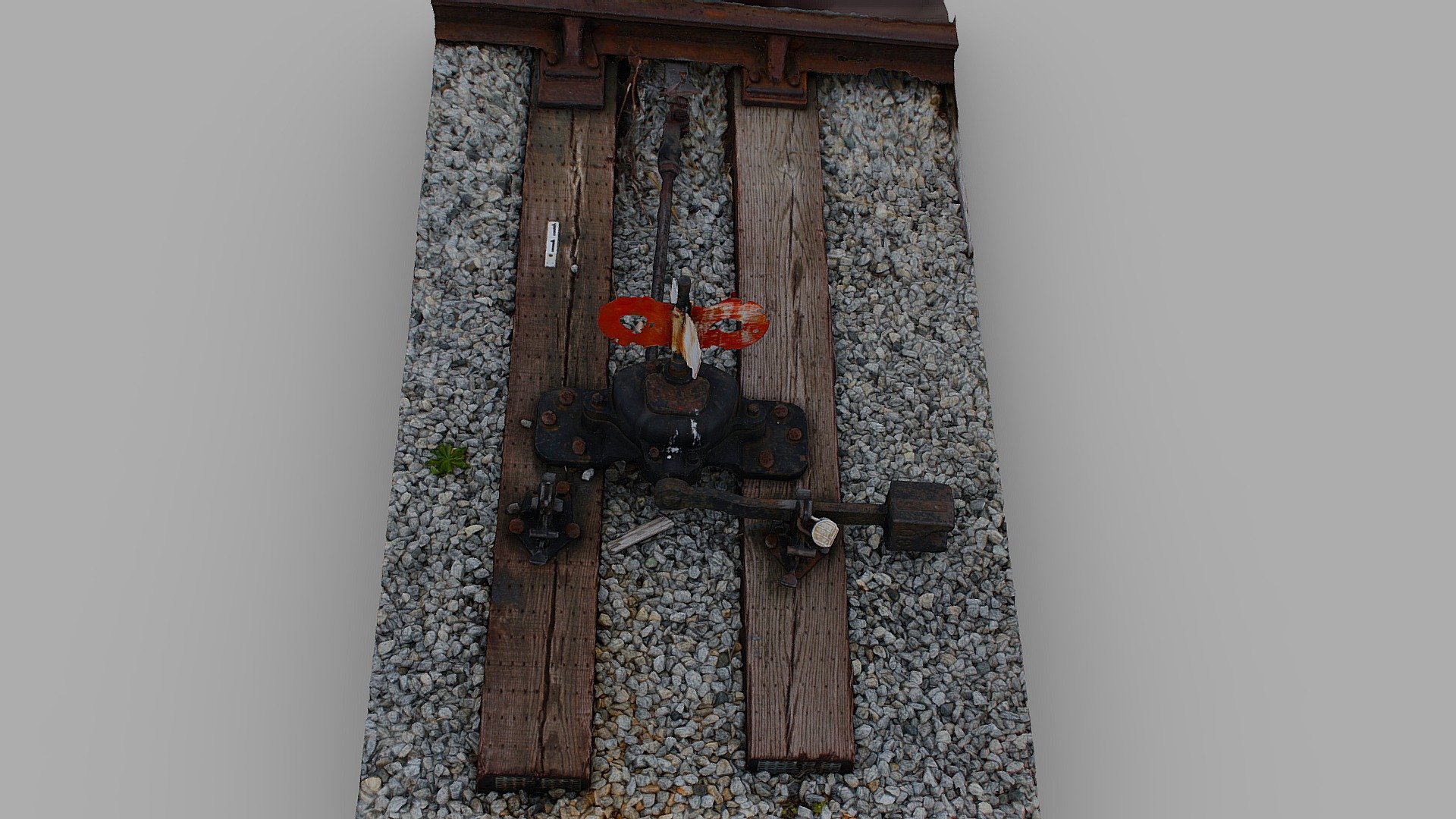 Railway Switch Lever (Raw Scan) - Download Free 3D model by Renafox ...