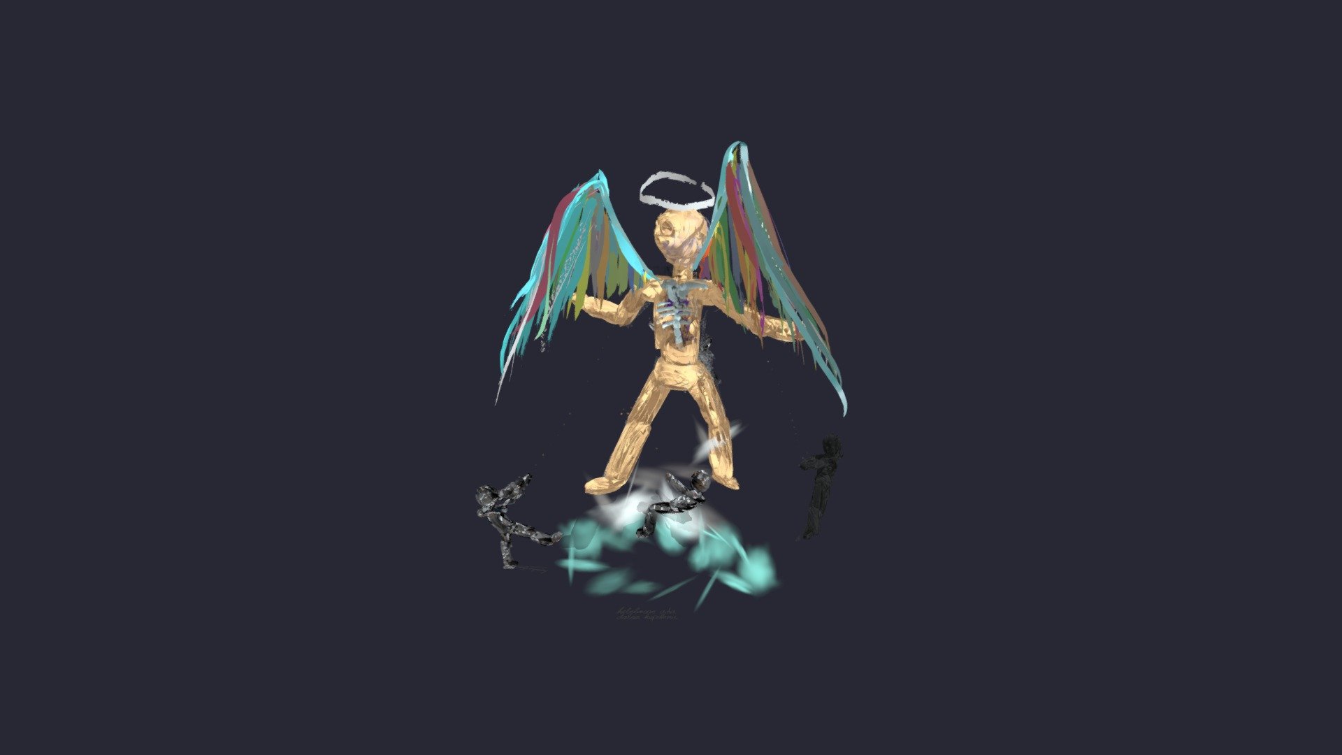 Break every chain - 3D model by tanalepy [9c6626e] - Sketchfab
