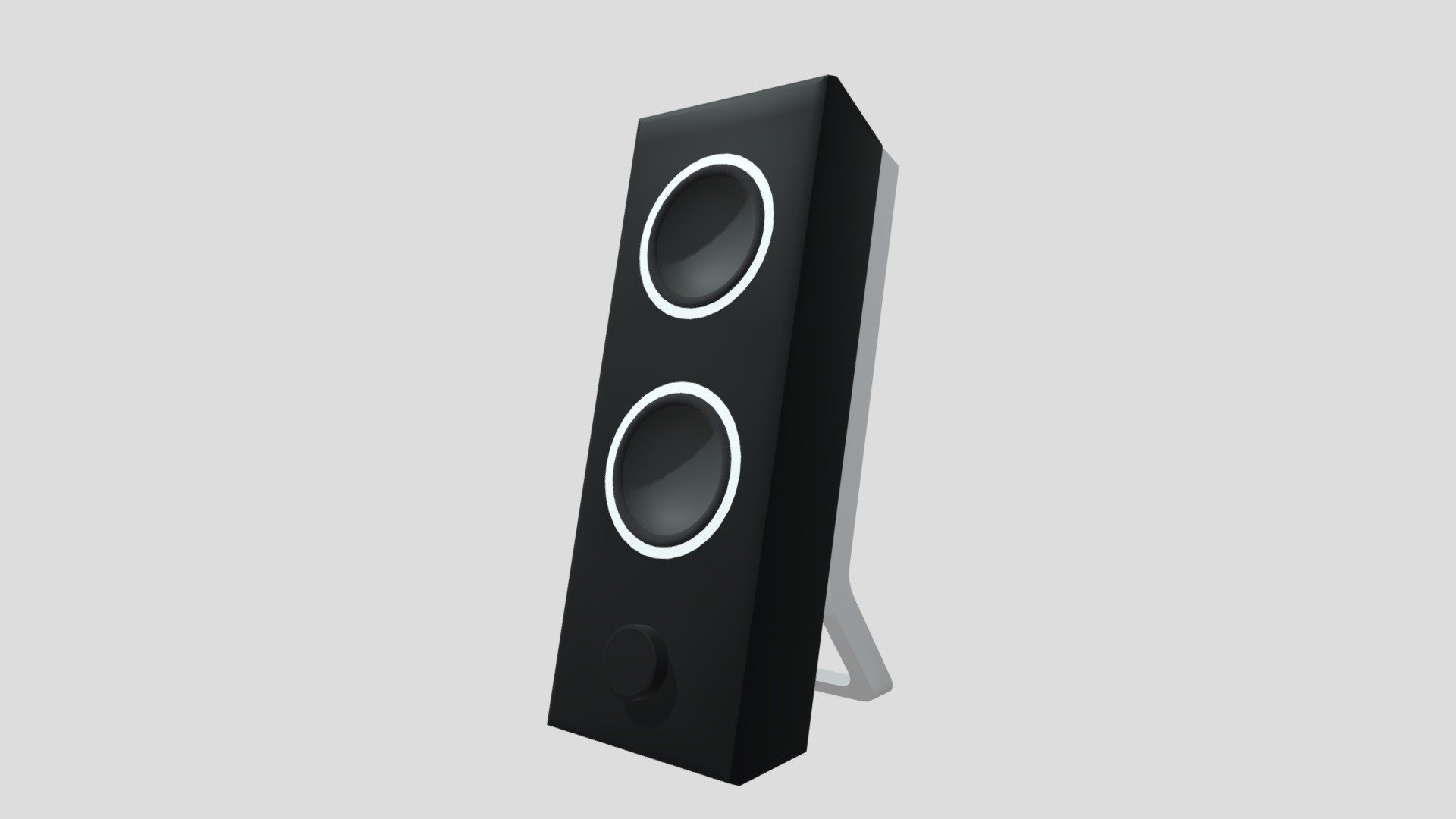 Finished Speaker - 3D model by Keidori [9c68a0e] - Sketchfab